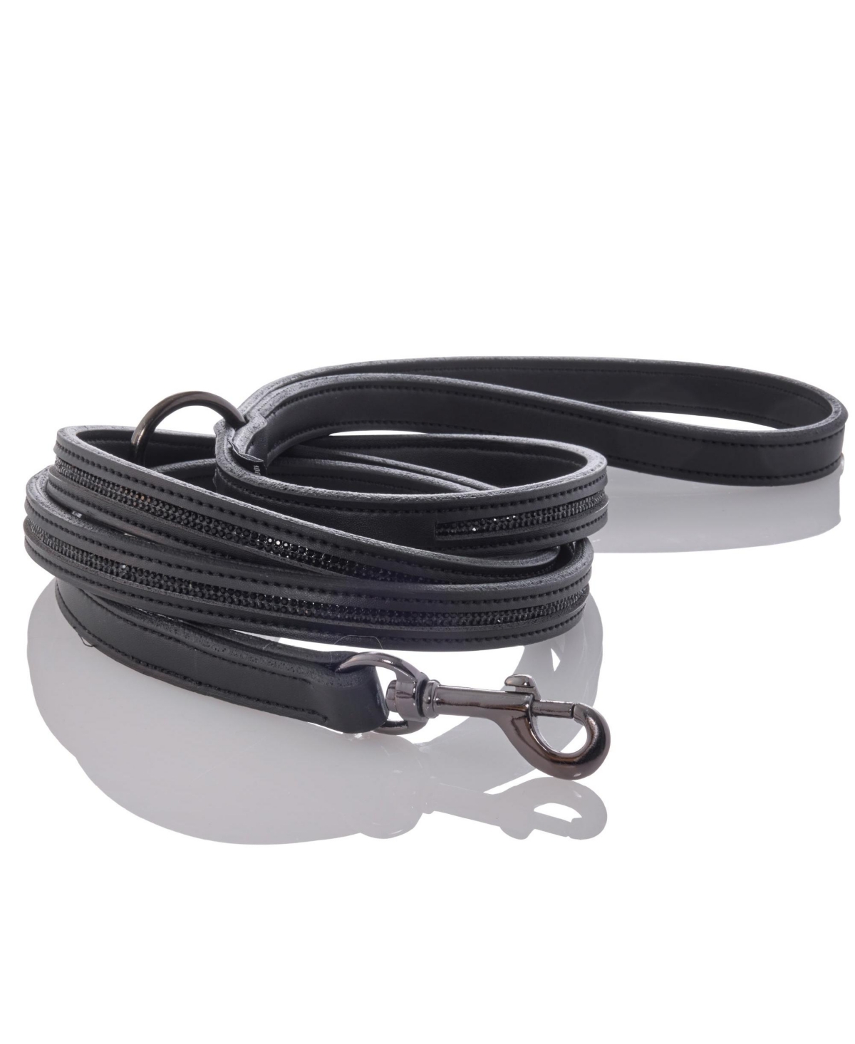 Click here for Pet Passion Roxy The Crystal Bling Leash - Black b... prices