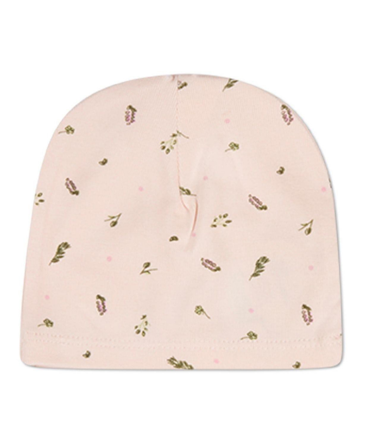 Click here for MeMoi Baby Girls 1M- 6M Tiny Leaves Beanie - Barel... prices