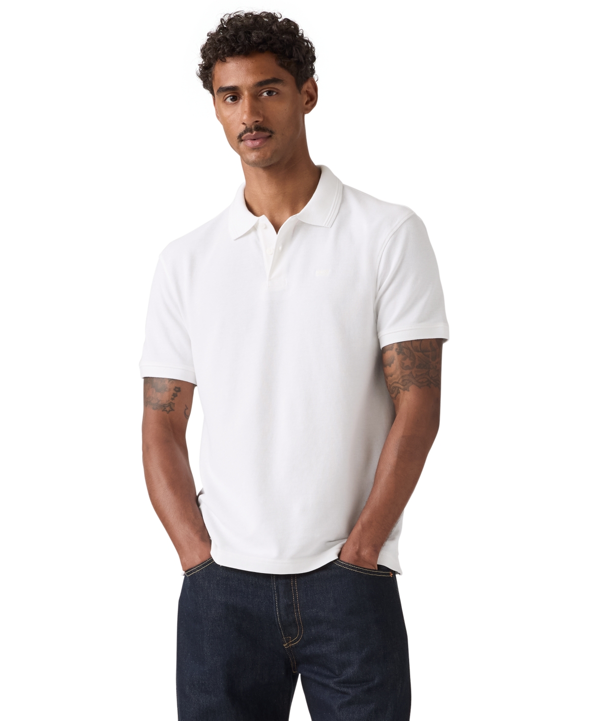 Click here for Levis Mens Original Classic Polo Neckline Regular-... prices