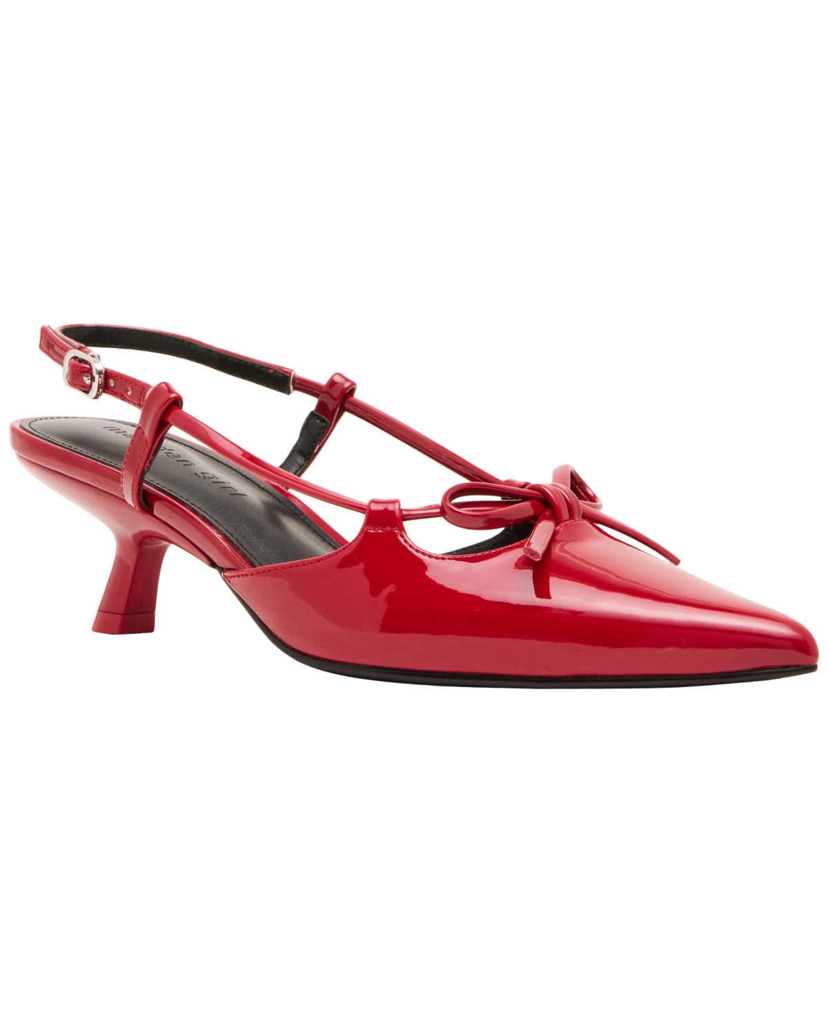 Click here for Madden Girl Womens Kaia Slingback Bow Kitten Heel... prices