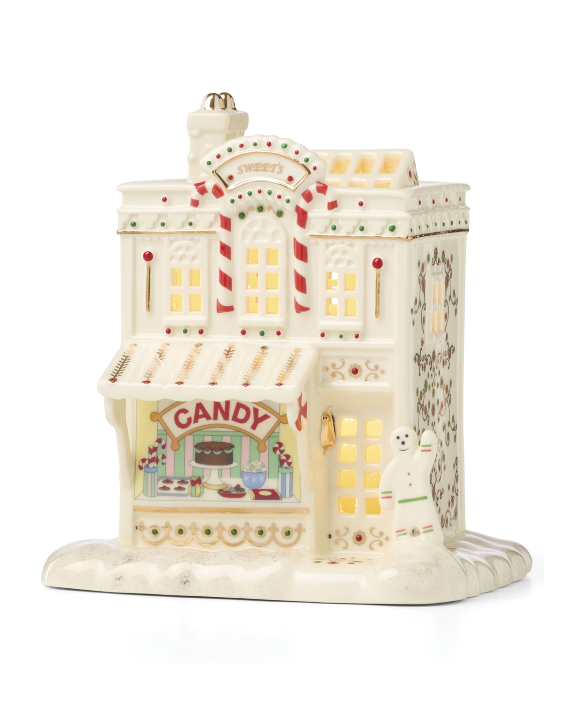 Click here for Lenox Mistletoe Park Candy Shoppe Lit Figurine - I... prices