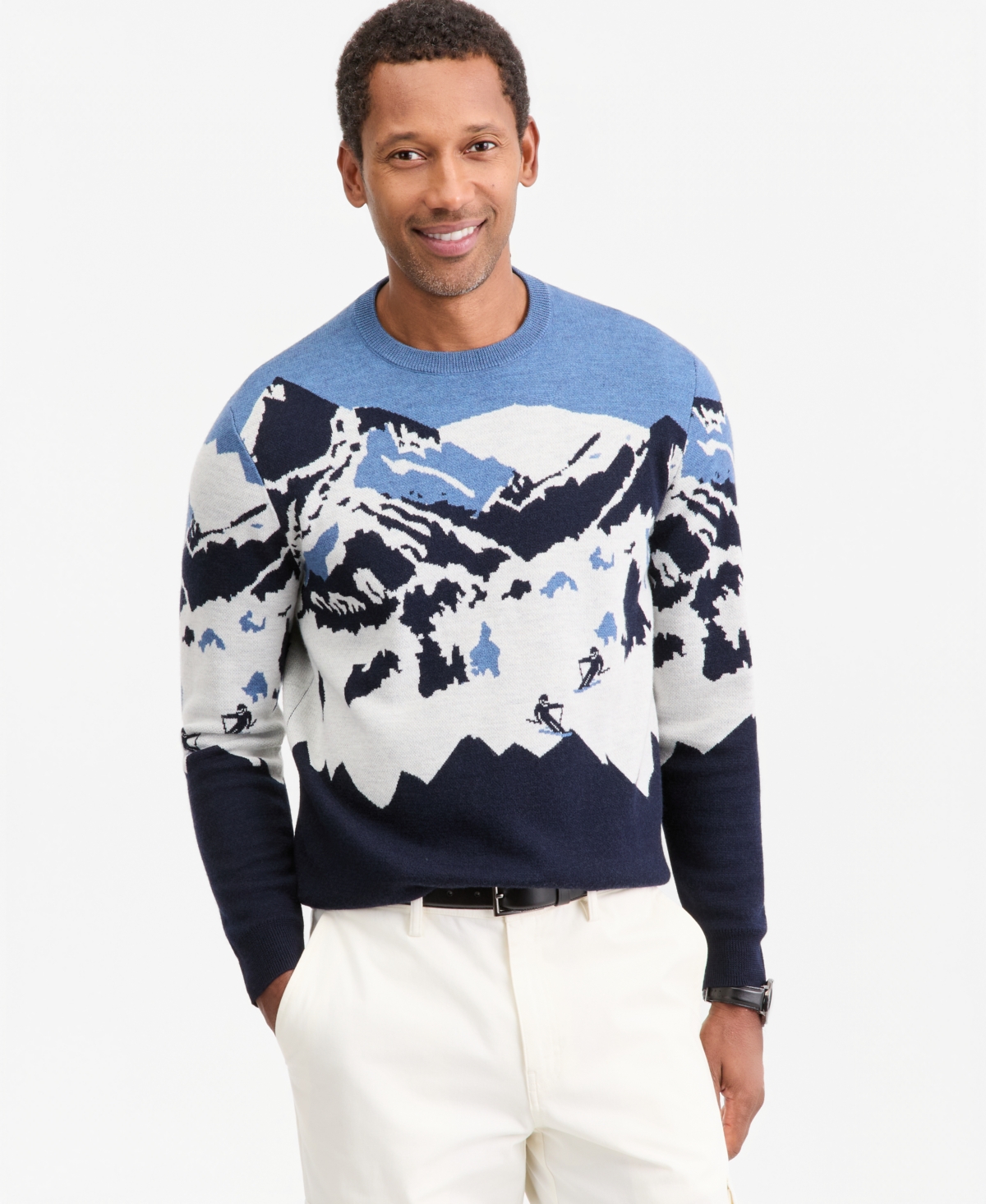 Click here for Club Room Mens Scenic Crewneck Sweater  Macys Excl... prices