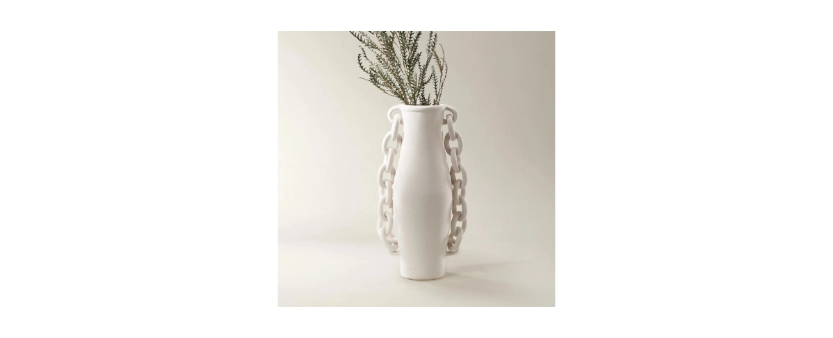 Click here for Z Gallerie Links Vase - White prices