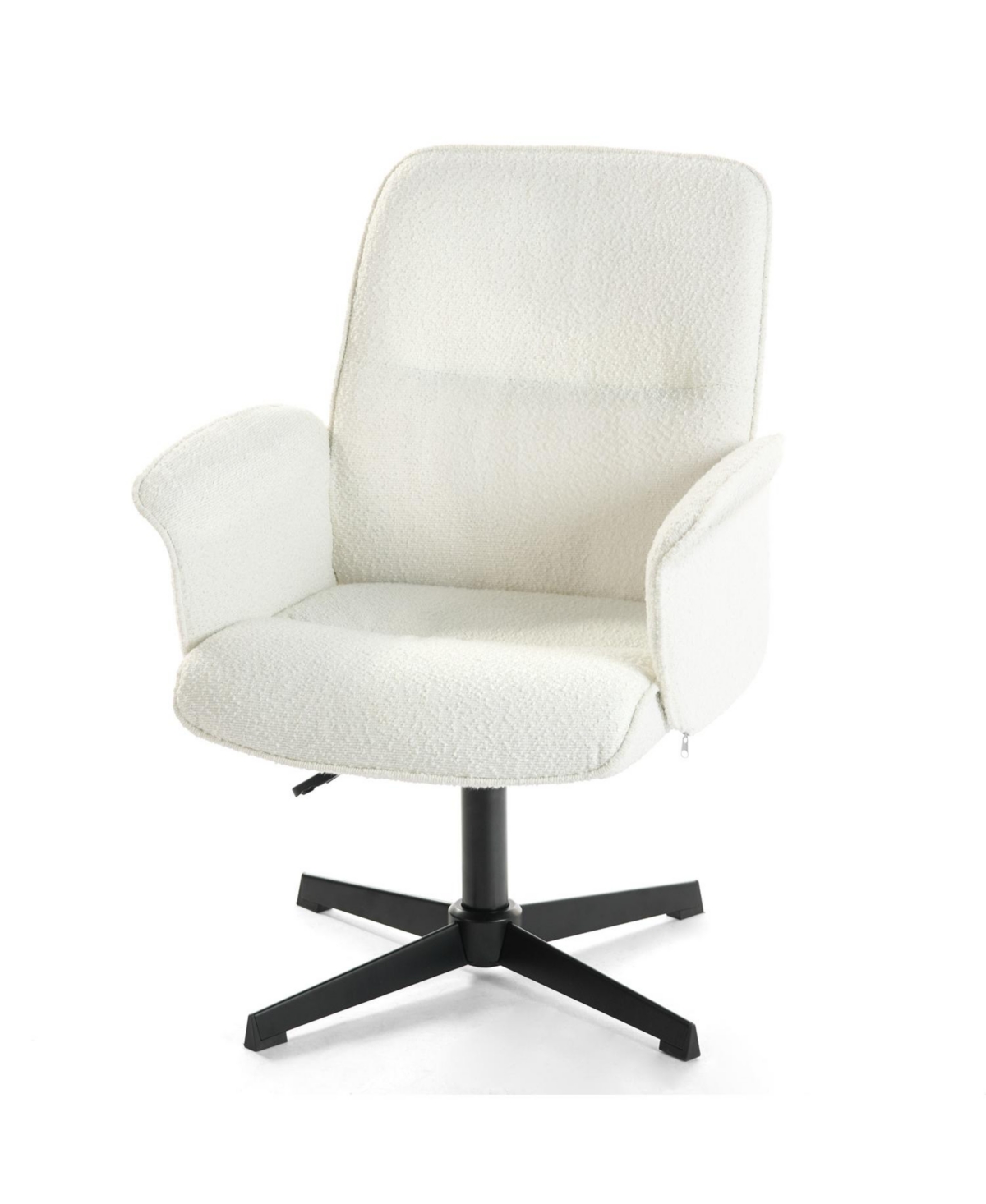 Click here for HomeRoots Boucle Adjustable Height Swivel Executiv... prices