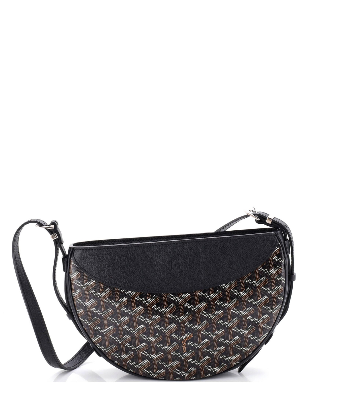 Click here for Pre-Owned Goyard Hirondelle Shoulder Bag Coated Ca... prices