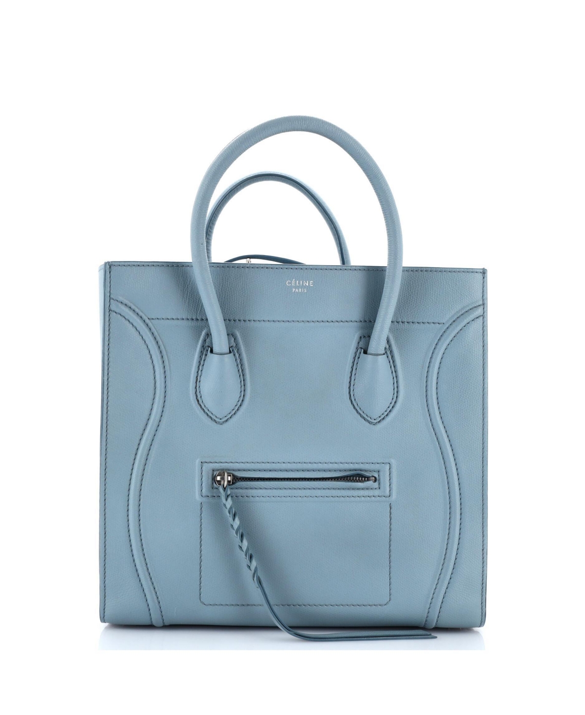 Click here for Pre-Owned Celine Medium Phantom Bag Grainy Leather... prices