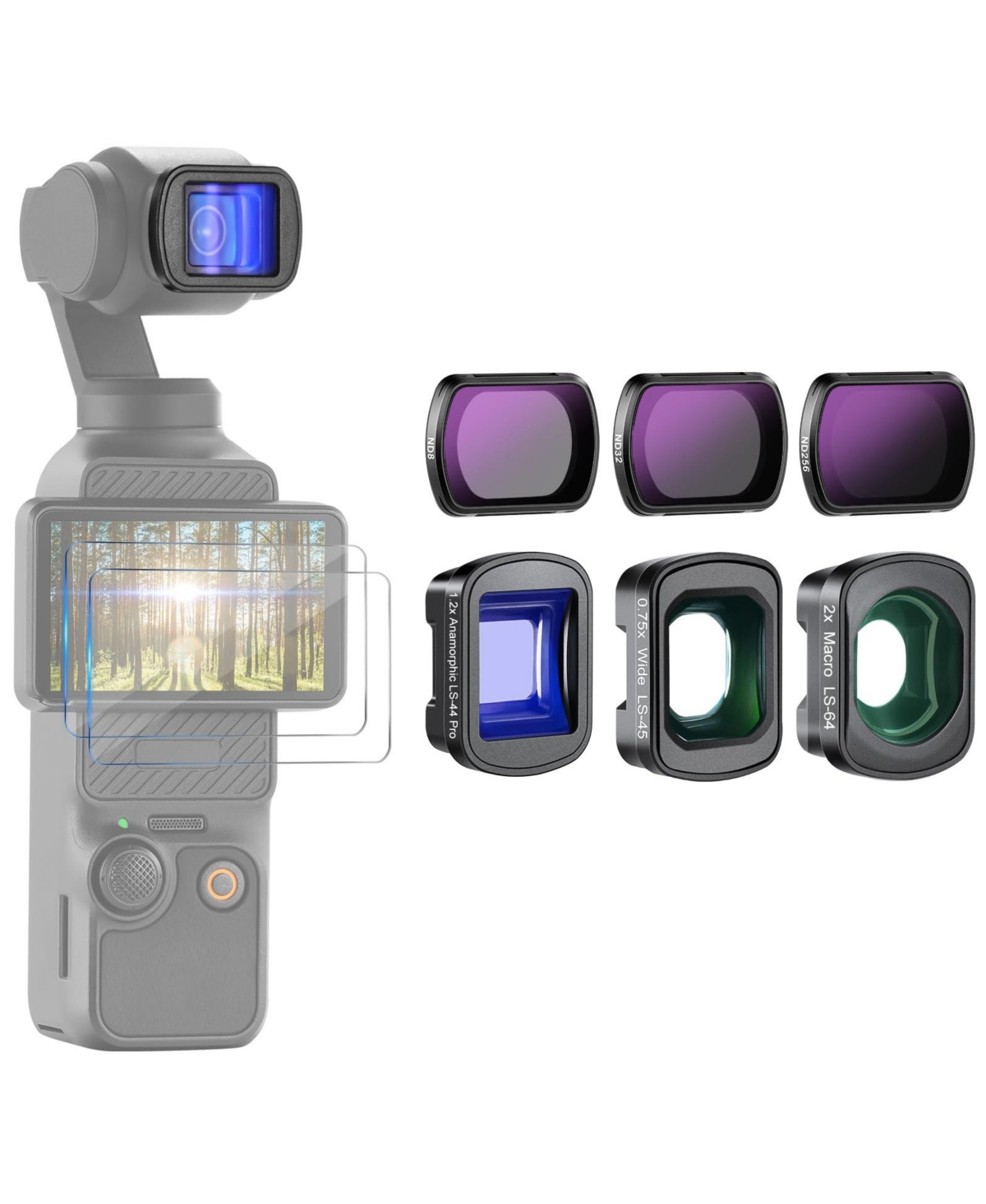 Click here for Neewer Fl-B27 Camera Lens Accessory - Blue prices