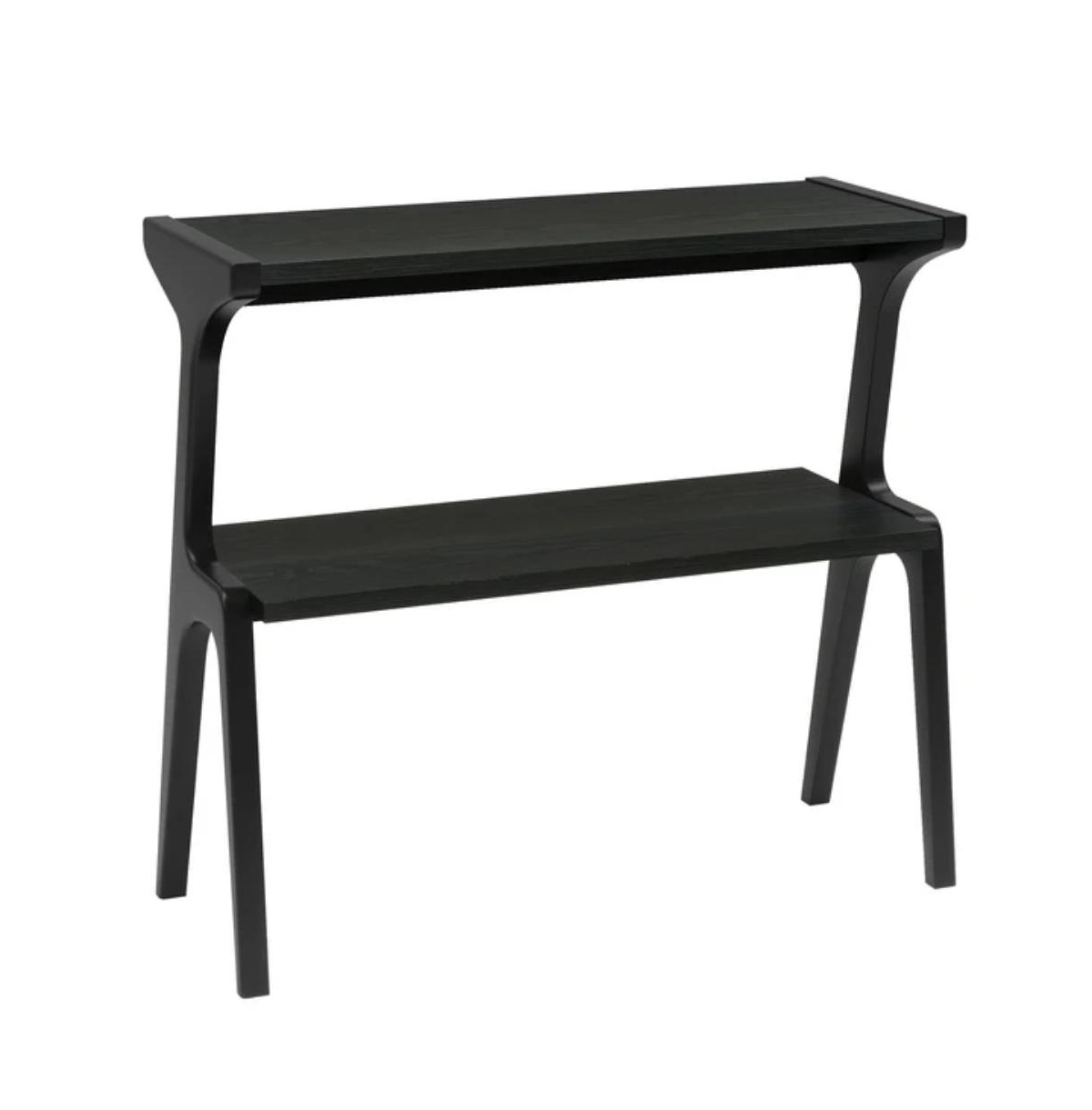 Click here for Slickblue 2 Tier Sofa Side Table with Storage Shel... prices