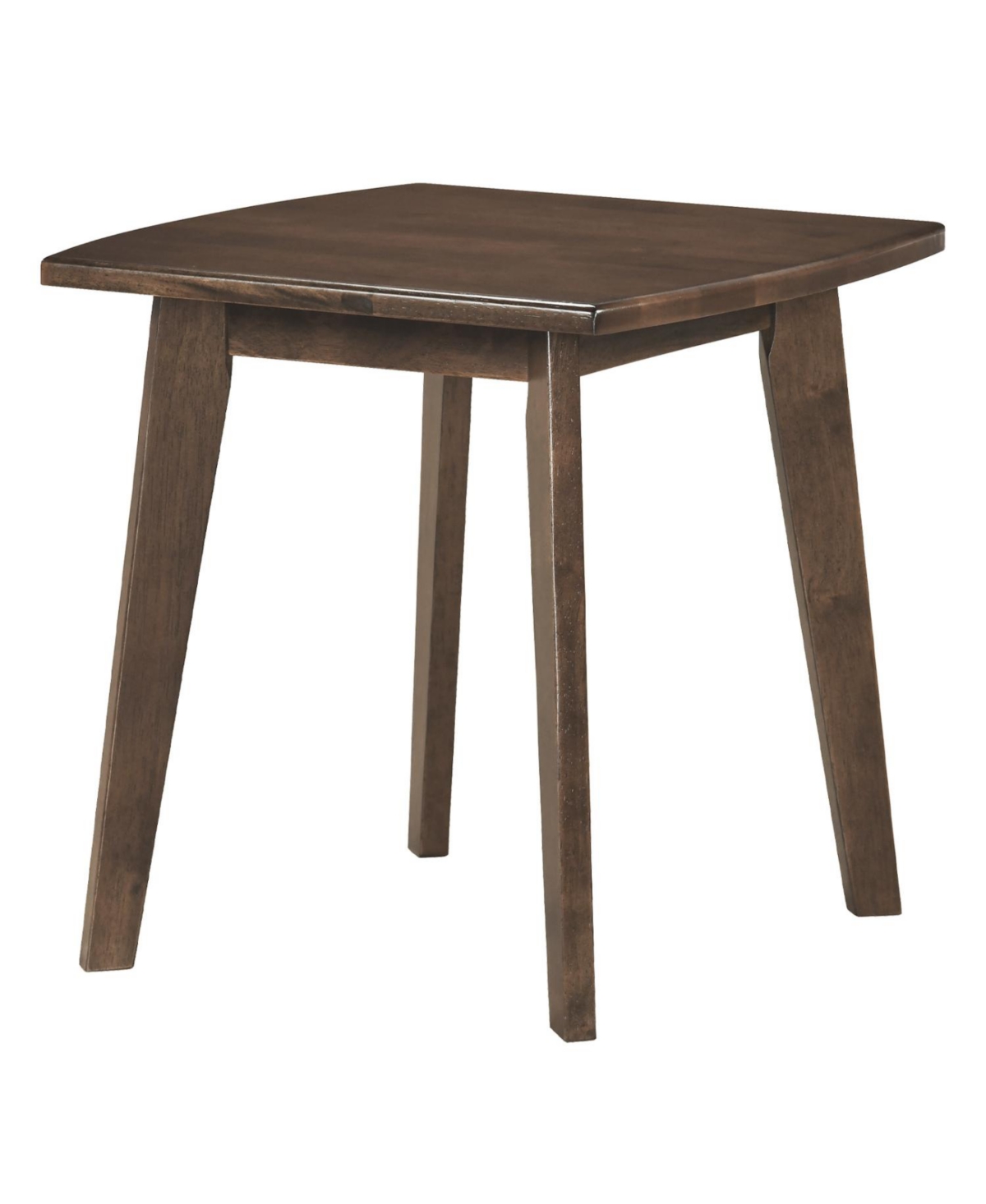 Click here for Slickblue Solid Rubber Wood Side Table with Thicke... prices