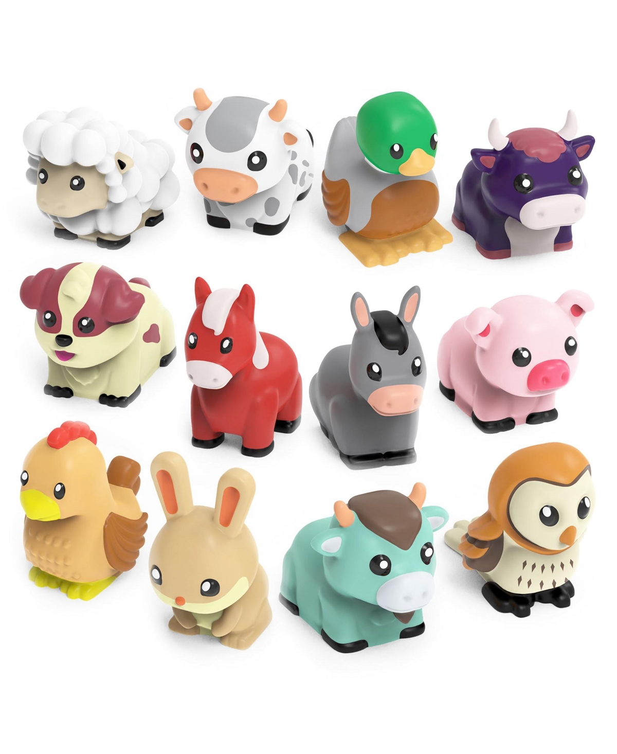 Click here for Gnuadz 12 Pack Barnyard Mold Free Bath Toys Sealed... prices