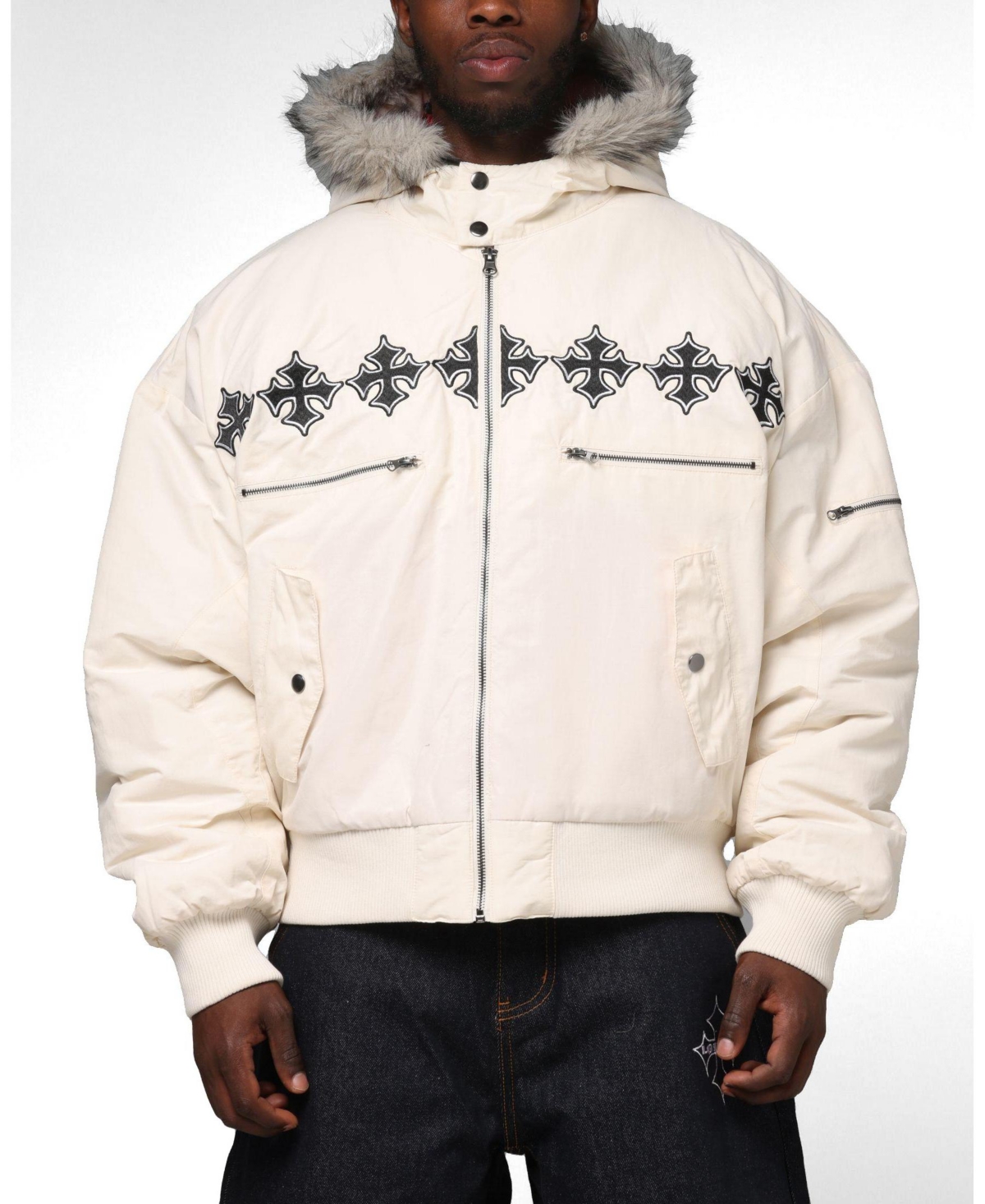 Click here for Loiter Mens Siberia Jacket - White prices