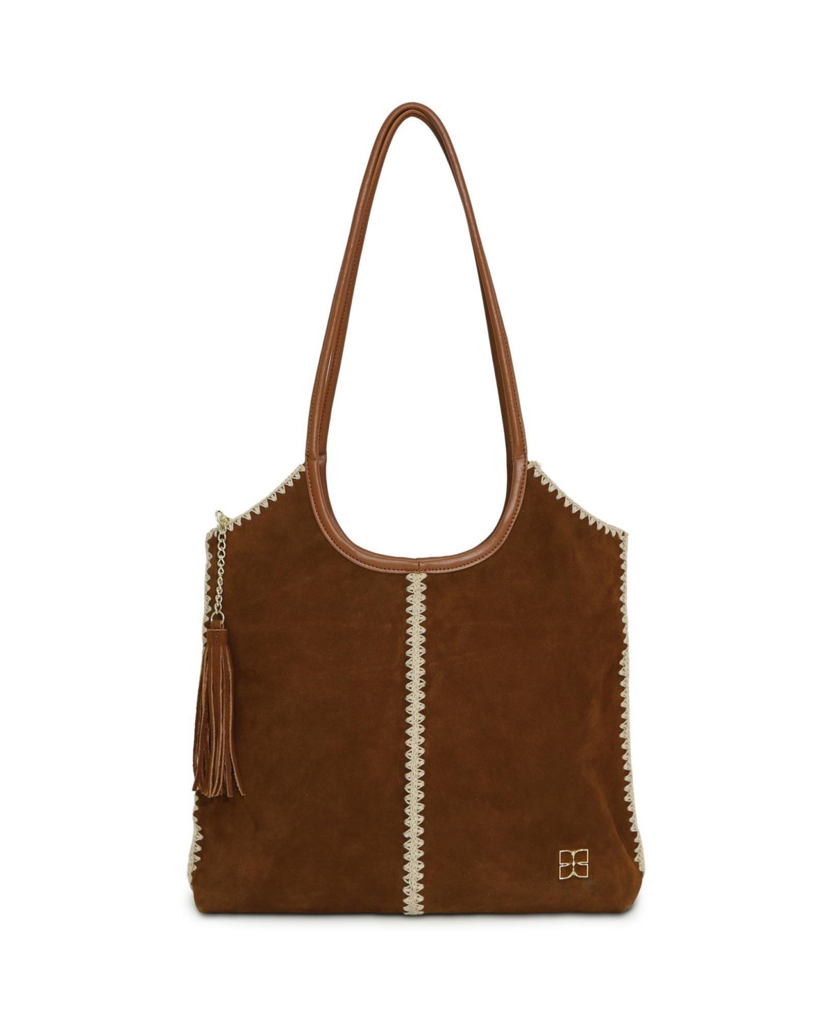 Click here for Belle & Bloom Womens Back To Friends Suede Shopper... prices