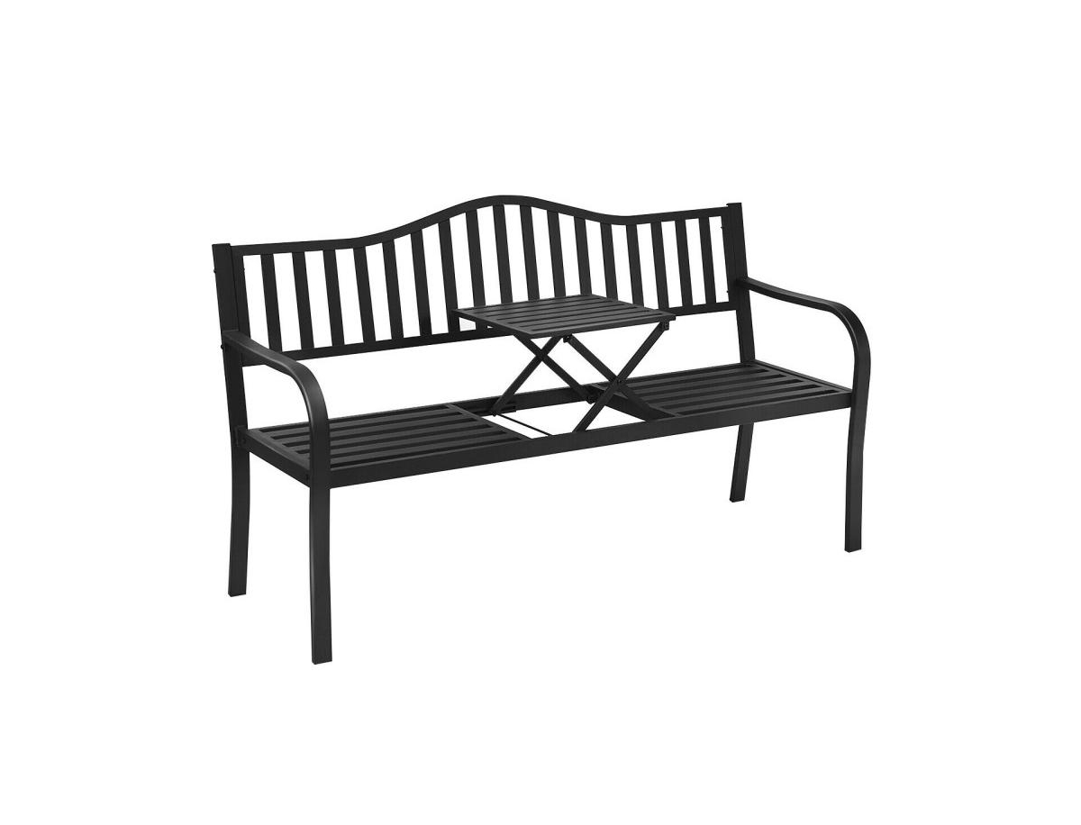 Click here for Mondawe Patio Garden Bench Steel Frame with Adjust... prices