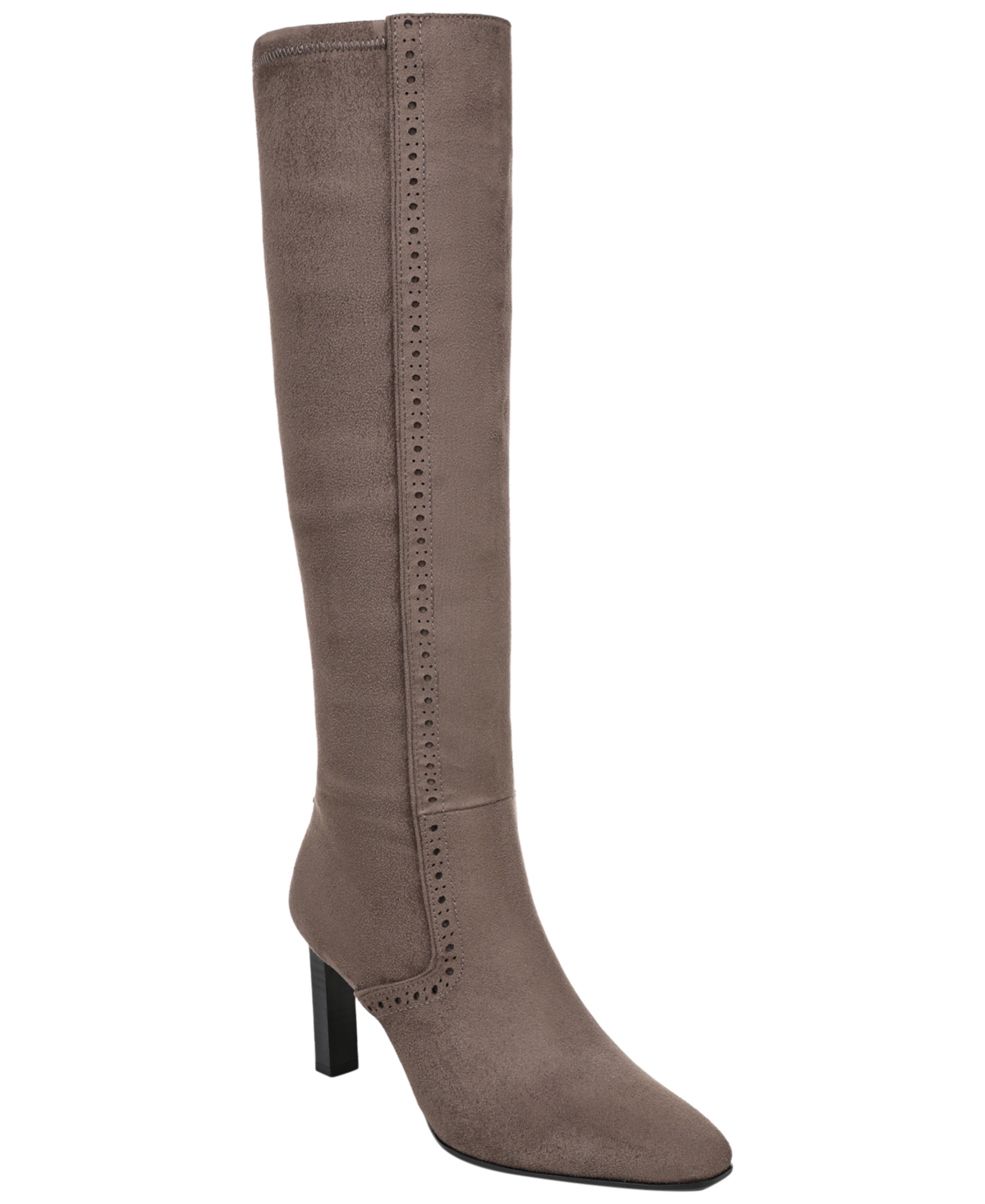 Click here for Franco Sarto Womens Damiana Square Toe Zip Tall Bo... prices