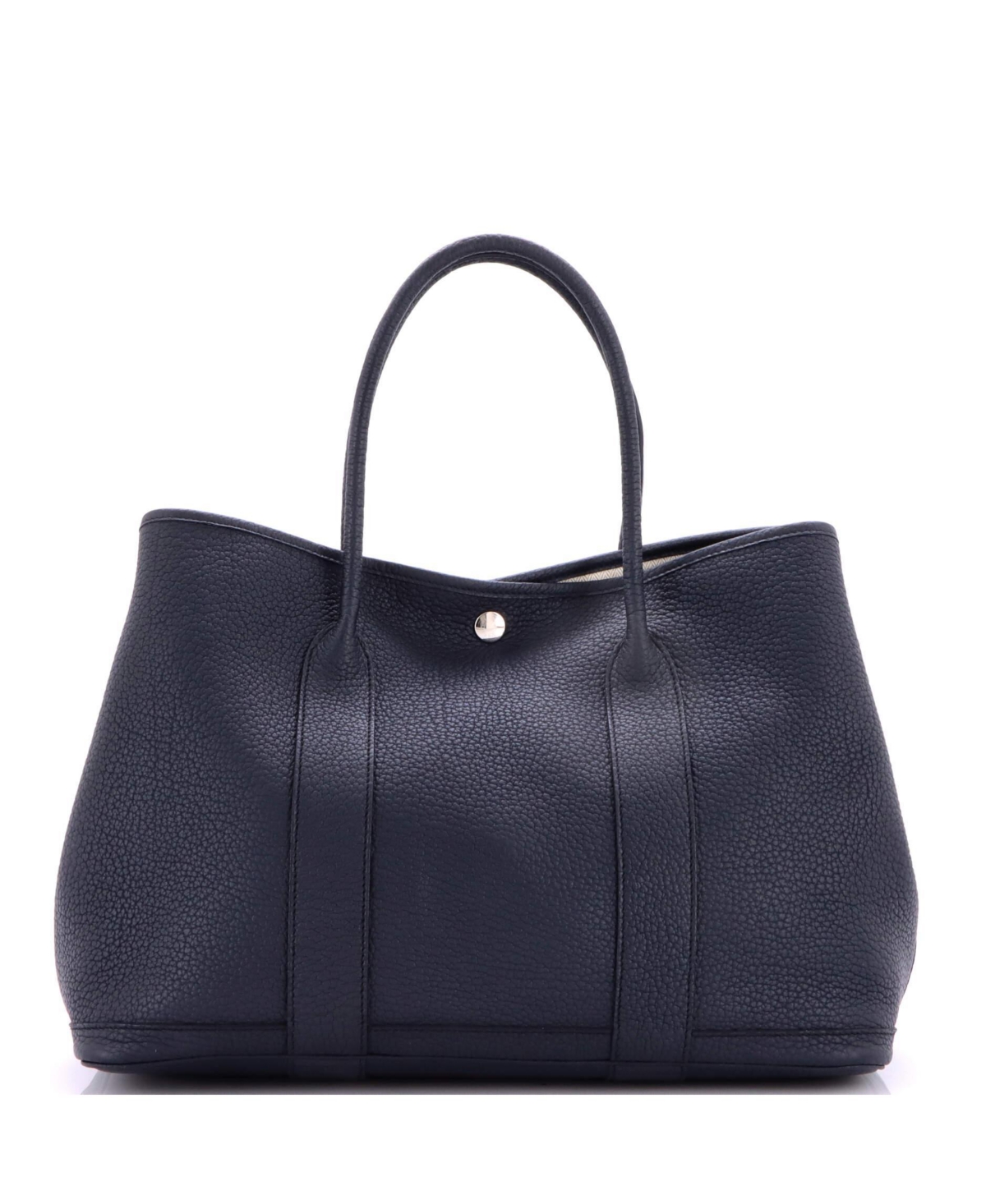 Click here for Pre-Owned Hermes 36 Garden Party Tote Leather - Bl... prices