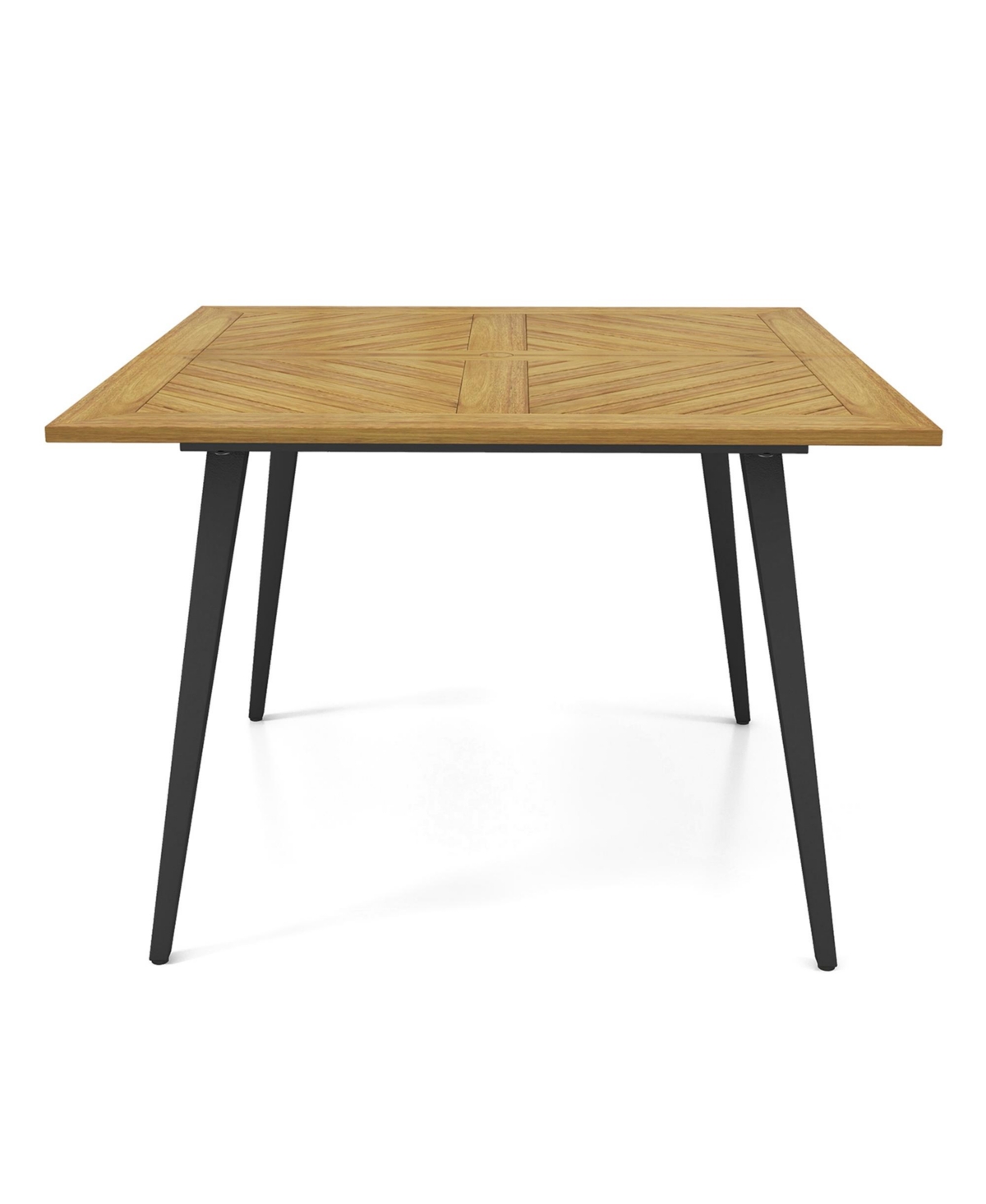 Click here for Gymax 42.5 Outdoor Dining Table with 1.9 Umbrella... prices