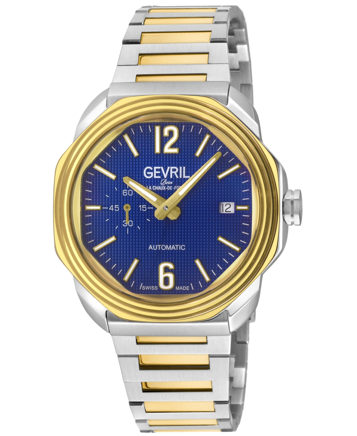Click here for Gevril Mens Roosevelt Swiss Automatic Two tone Ipy... prices