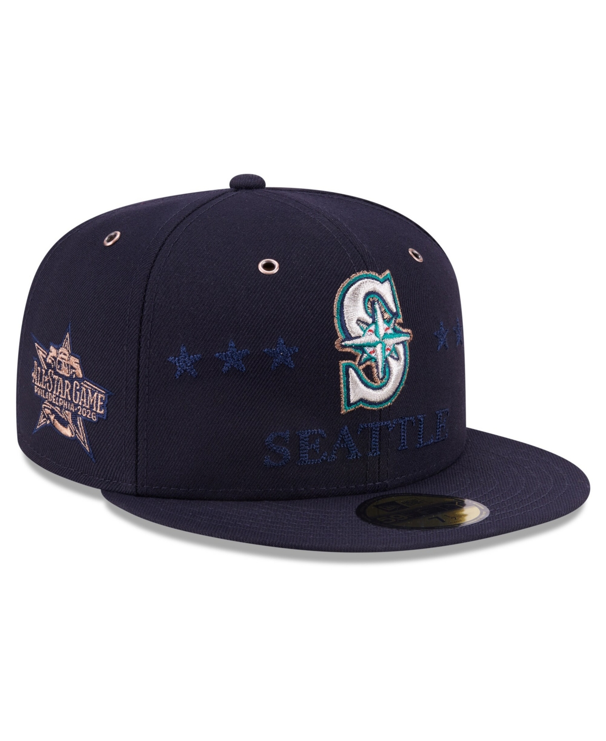 Click here for New Era Mens Navy Seattle Mariners 2026 Mlb All-St... prices