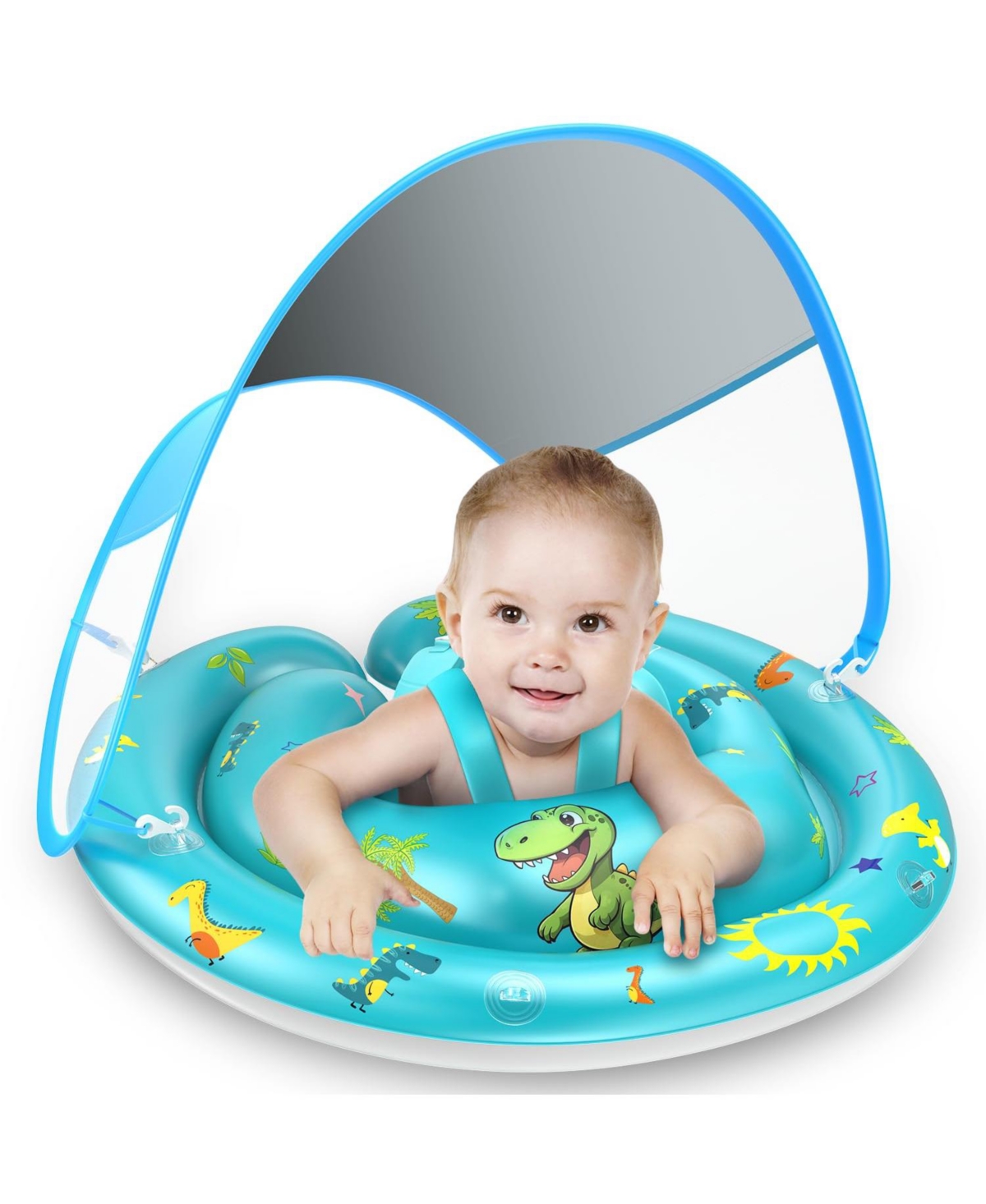 Click here for Aofar Baby Pool Float UPF50+ Sun Canopy Safety Sea... prices