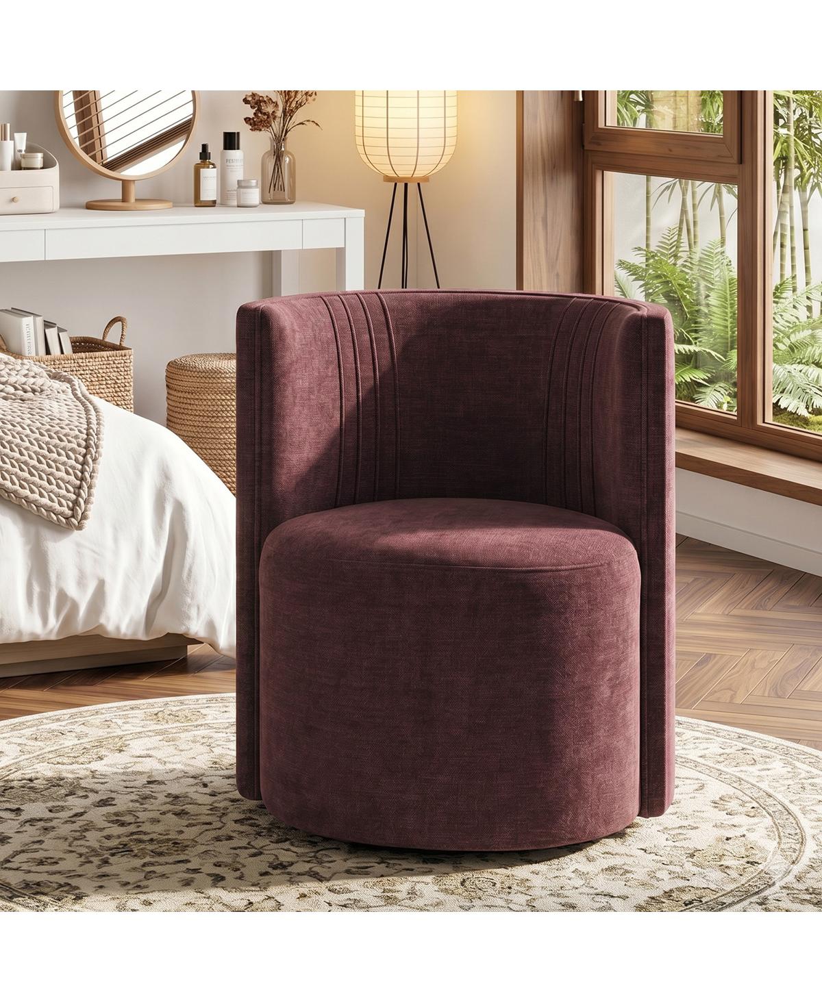 Click here for Maison Boucle Makeup Vanity Chair  Textured Tub Ch... prices
