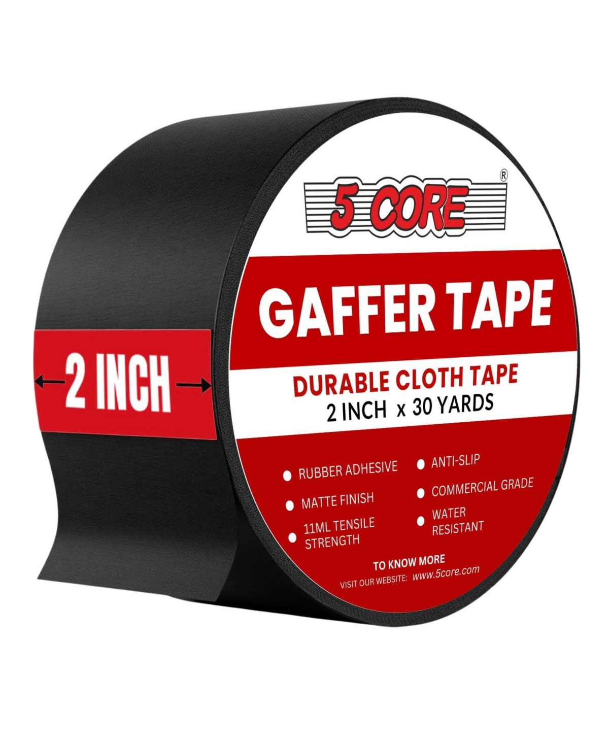 Click here for 5 Core Gaffers Tape 2 Inch 30 Yards Professional B... prices