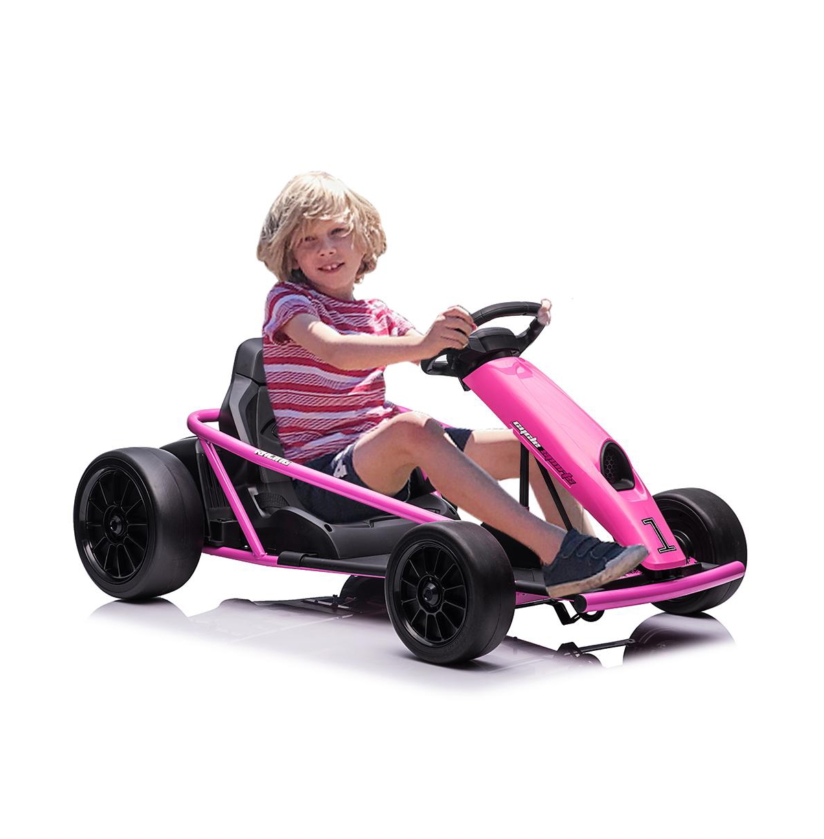 Click here for homfan 45.7 x 23.1 x 11.4 Inch Kids Electric Drift... prices