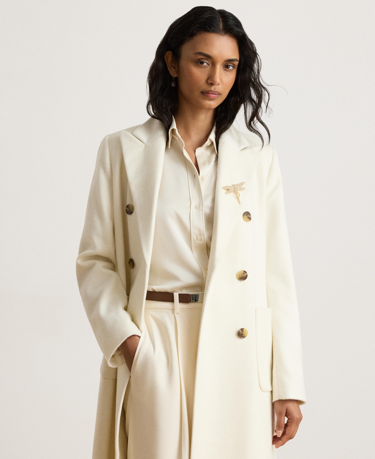 Click here for Lauren Ralph Lauren Womens Maxi Wool Coat - Moda C... prices