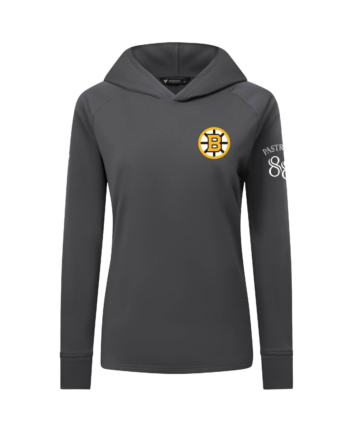 Click here for LevelWear Womens David Pastrnak Charcoal Boston Br... prices