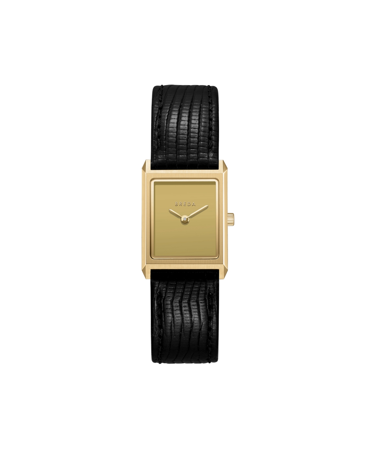 Click here for Breda Womens Quartz Virgil Gold and Black Leather... prices