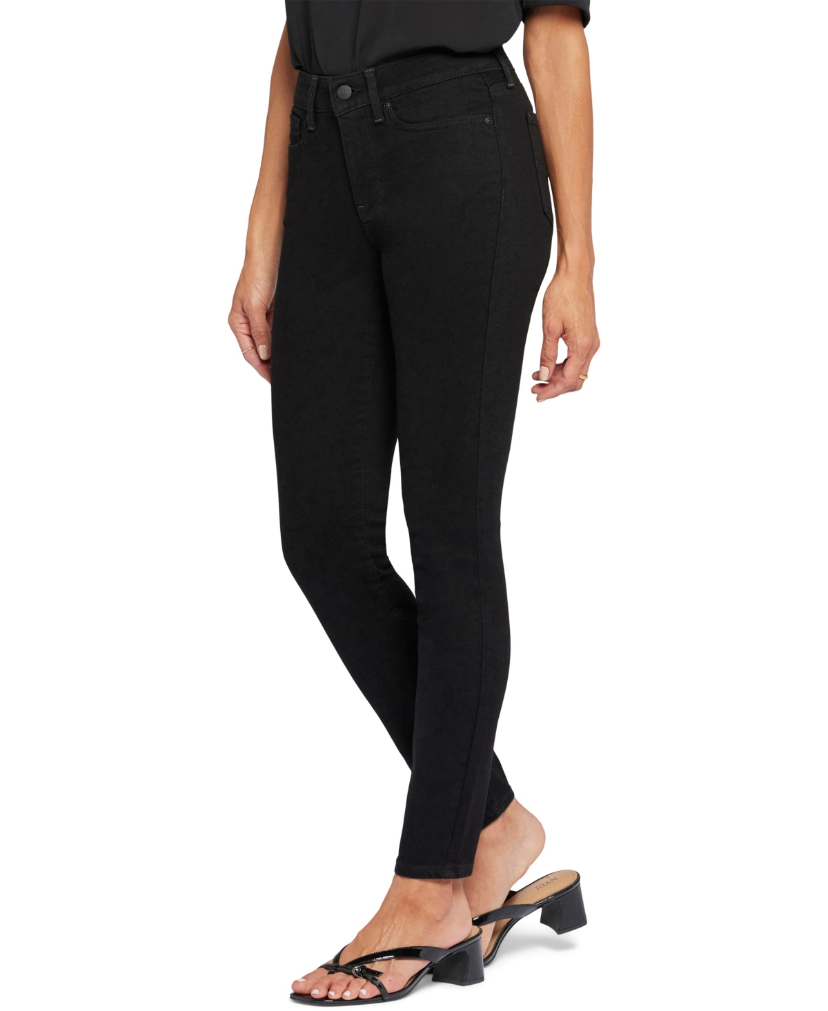 Click here for Nydj Womens Ami Skinny High-Rise Jeans - Black prices