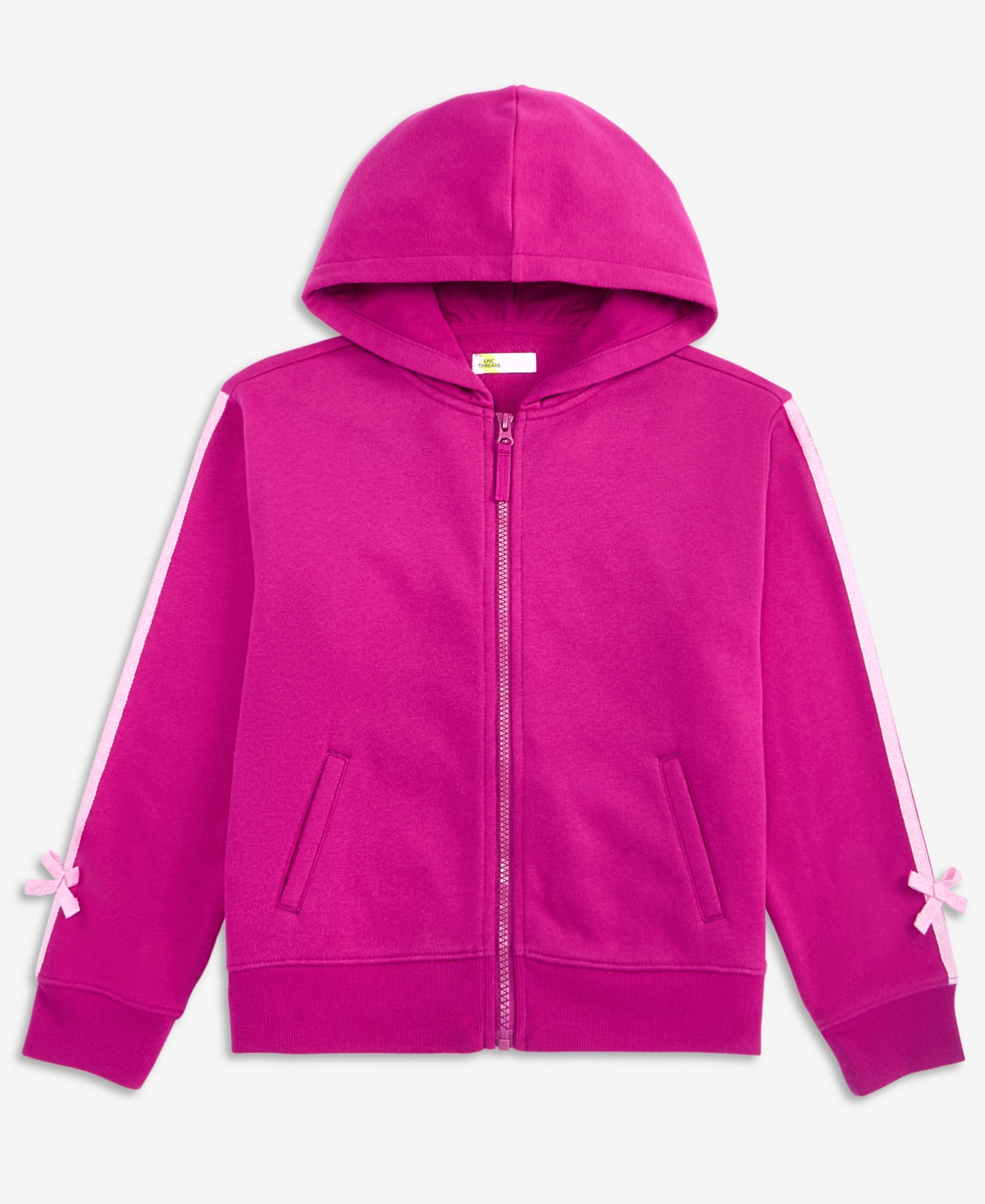 Click here for Epic Threads Girls (Xs-xl) Bow-Trim Zip Hoodie  Ma... prices