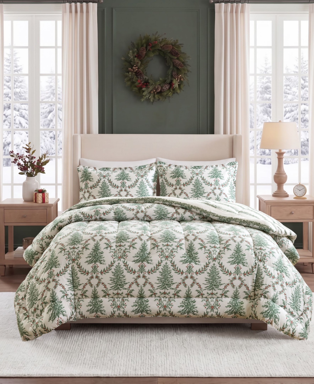 Click here for Macys Balsam Reversible 3-Piece Comforter Sets - G... prices