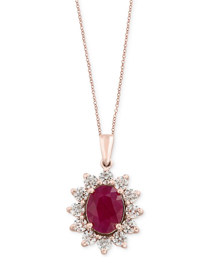 EFFY Collection Amoré by EFFY® Certified Ruby (1-9/10 ct. t.w.) and ...