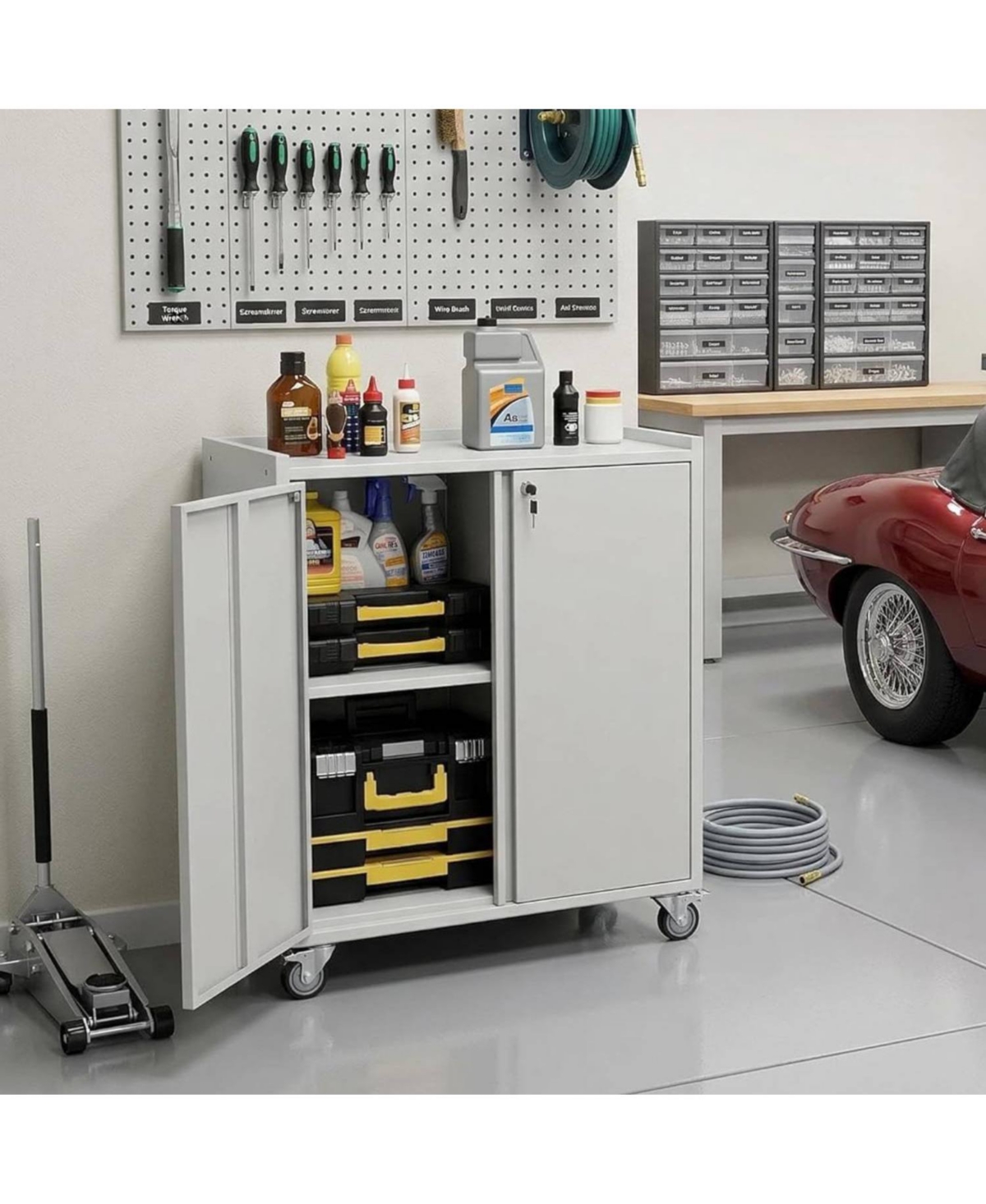 Click here for gaomon Metal Storage Shelf Cabinet  Durable Steel... prices