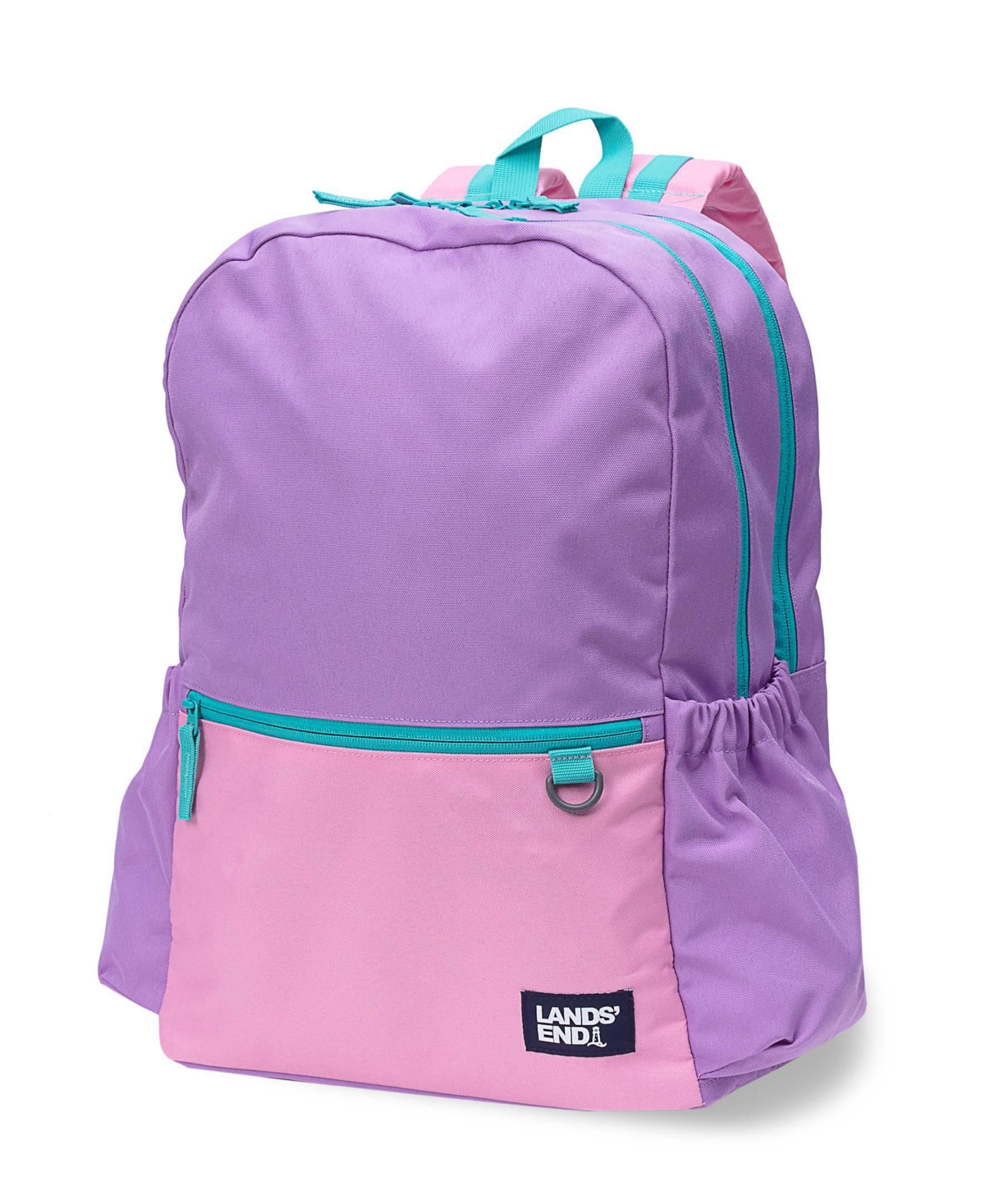 Click here for Lands End Kids Techpack Large Backpack - Pink/lave... prices