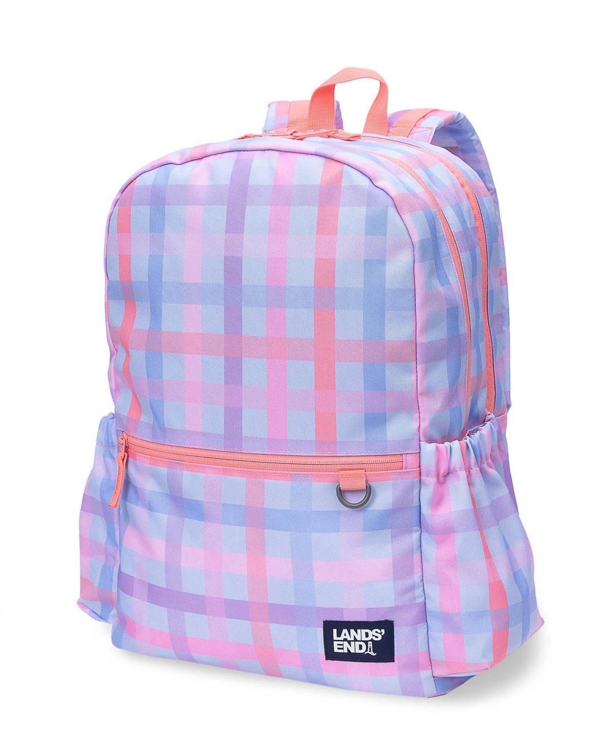 Click here for Lands End Kids Techpack Large Backpack - Coral blu... prices