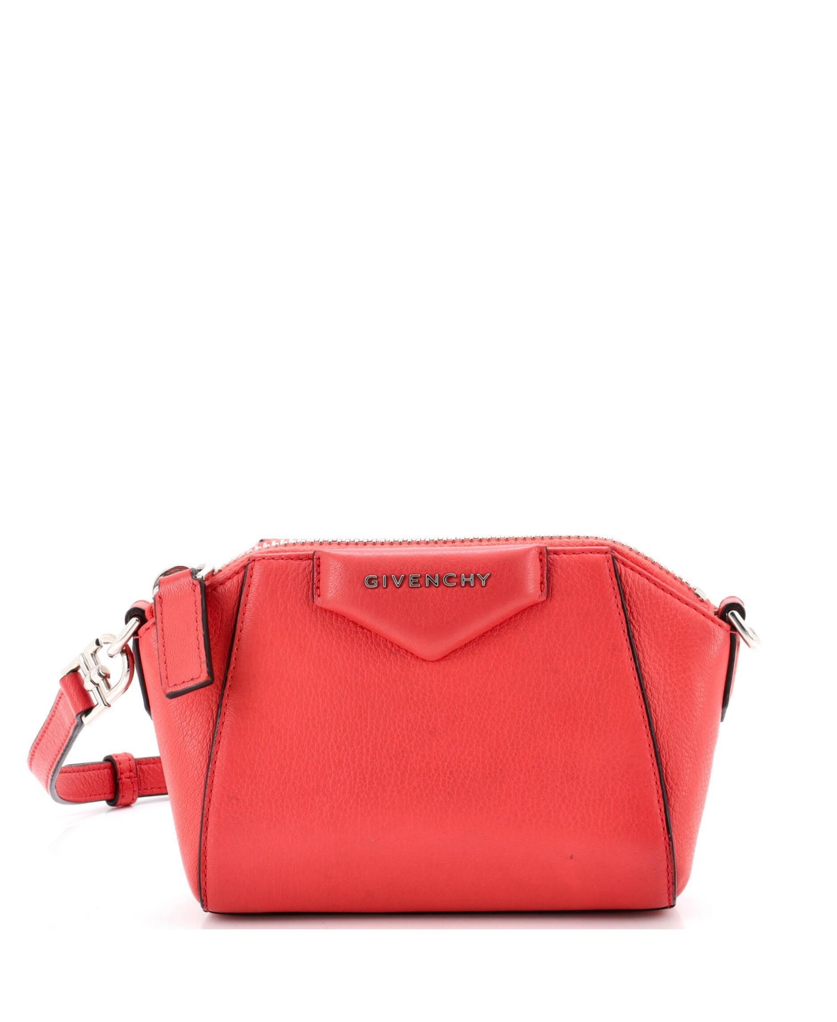 Click here for Pre-Owned Givenchy Nano Antigona Crossbody Bag Lea... prices
