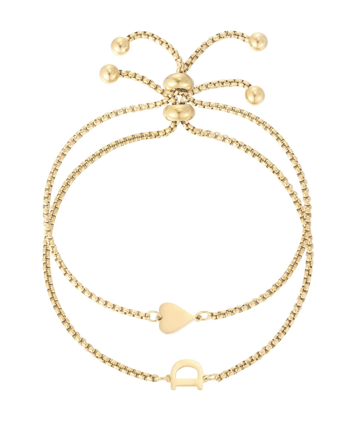 Click here for Adornia Tarnish Resistant Gold Sideways Heart and... prices