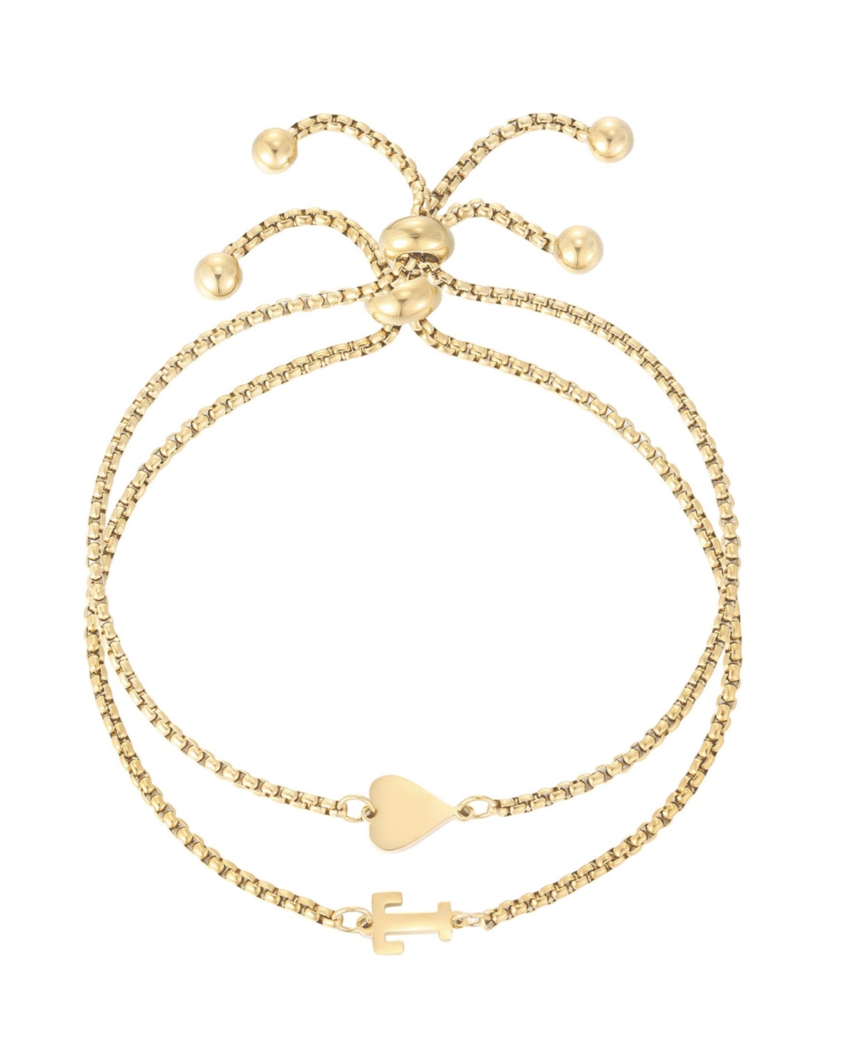 Click here for Adornia Tarnish Resistant Gold Sideways Heart and... prices