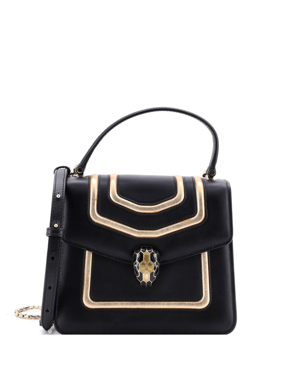 Click here for Pre-Owned Bvlgari Small Serpenti Forever Top Handl... prices