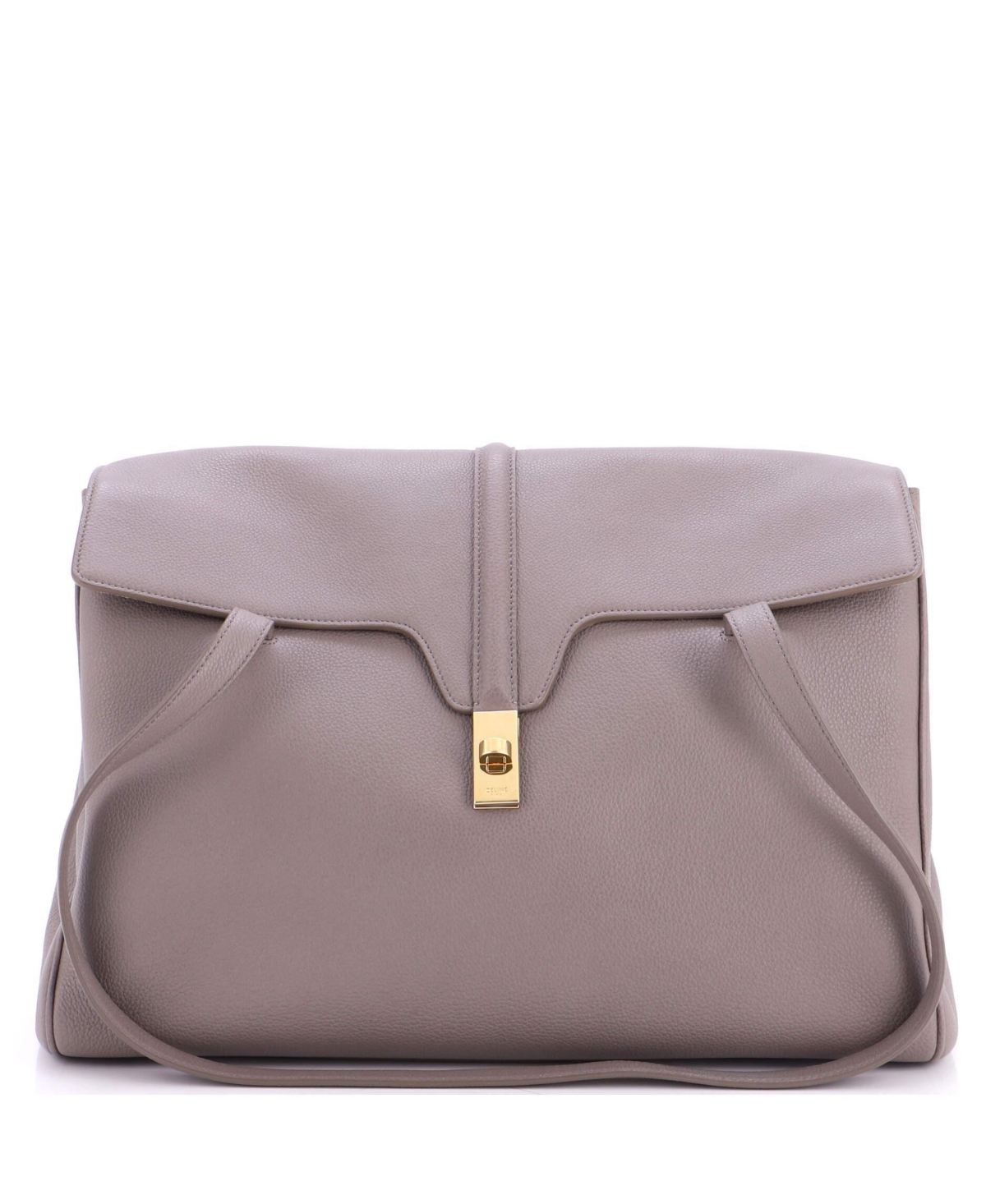 Click here for Pre-Owned Celine Large Soft 16 Bag Grained Calfski... prices