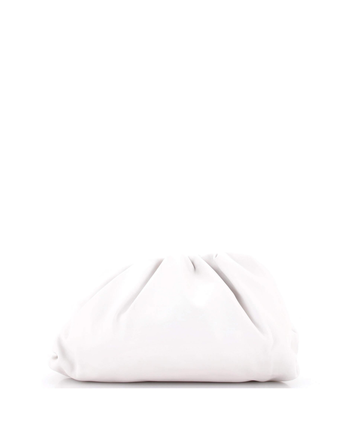 Click here for Pre-Owned Bottega Veneta The Pouch Leather - White prices