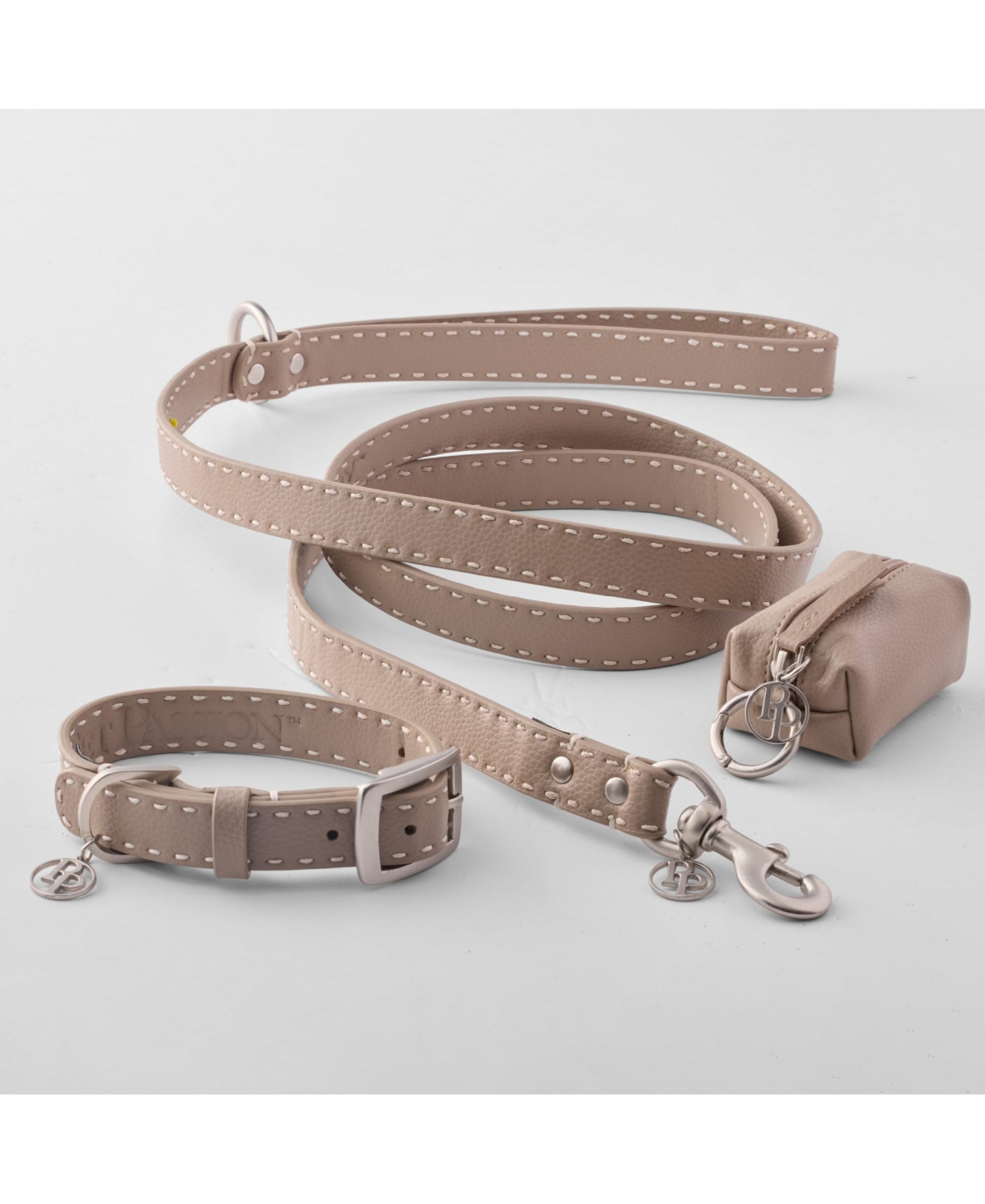 Click here for Pet Passion Rein The Saddle Stitch Faux Leather Le... prices