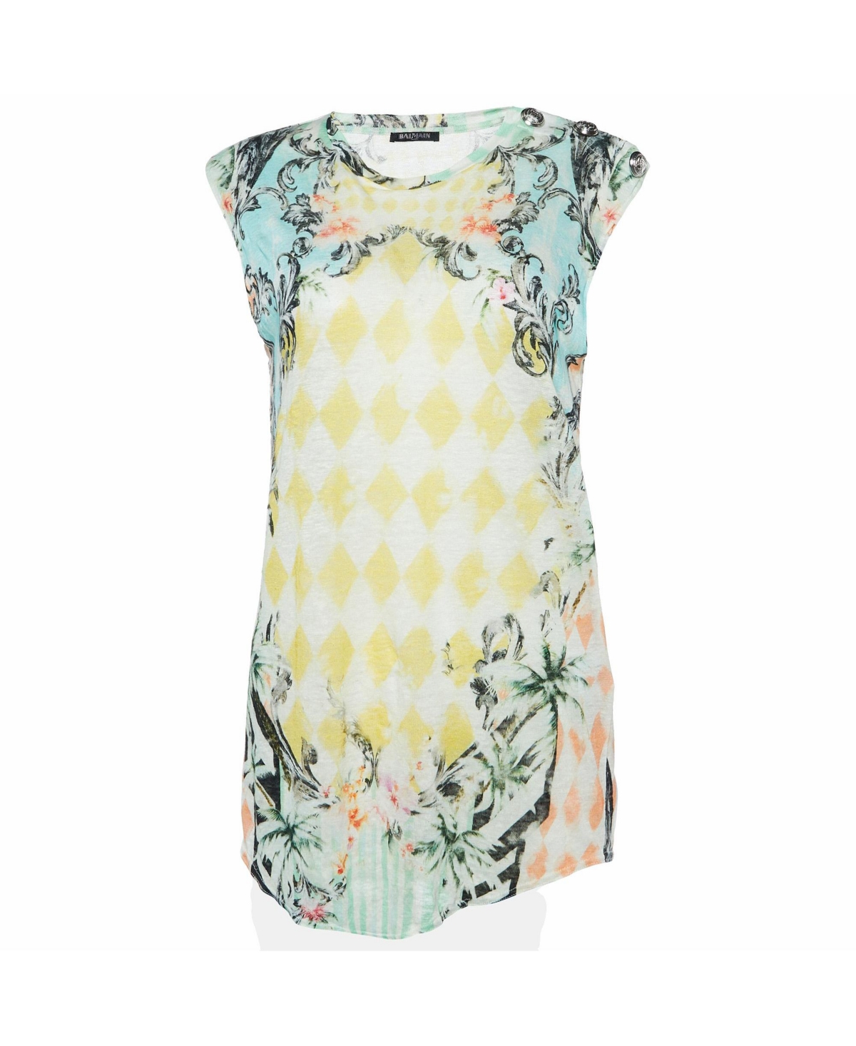Click here for Pre-Owned Balmain Womens Jersey Top prices