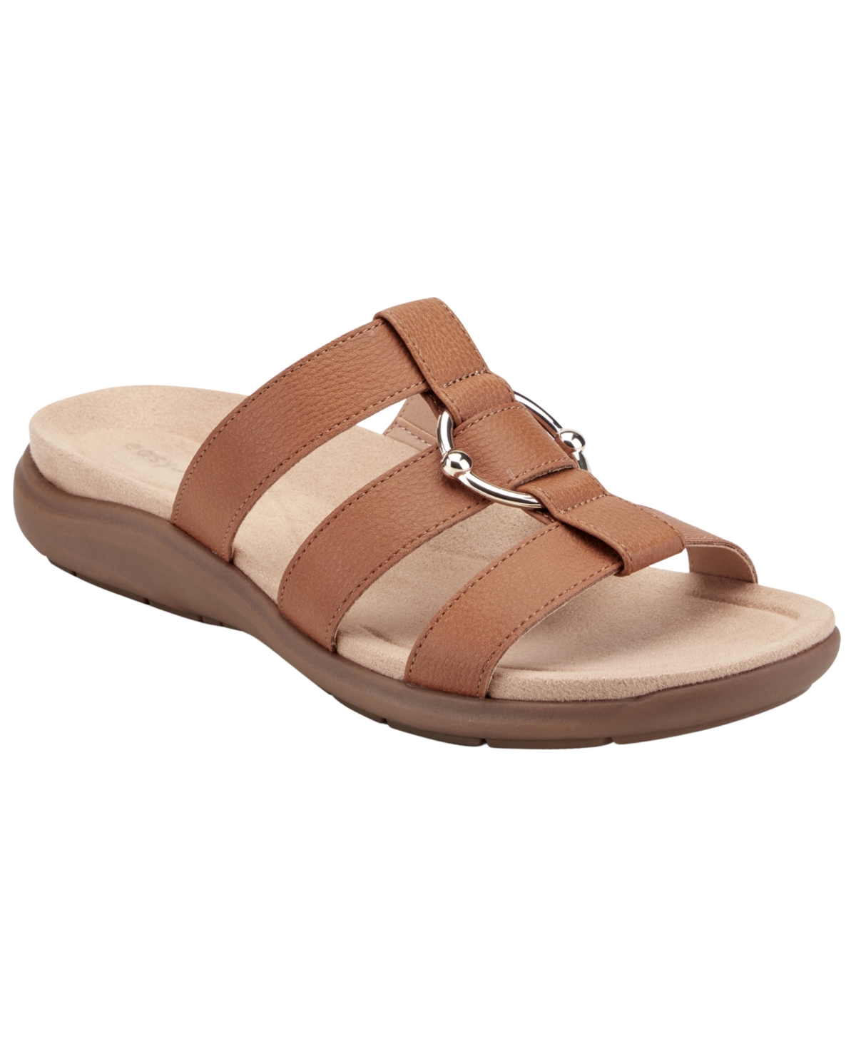 Click here for Easy Spirit Womens Wisdom Slip-On Flat Sandals - M... prices