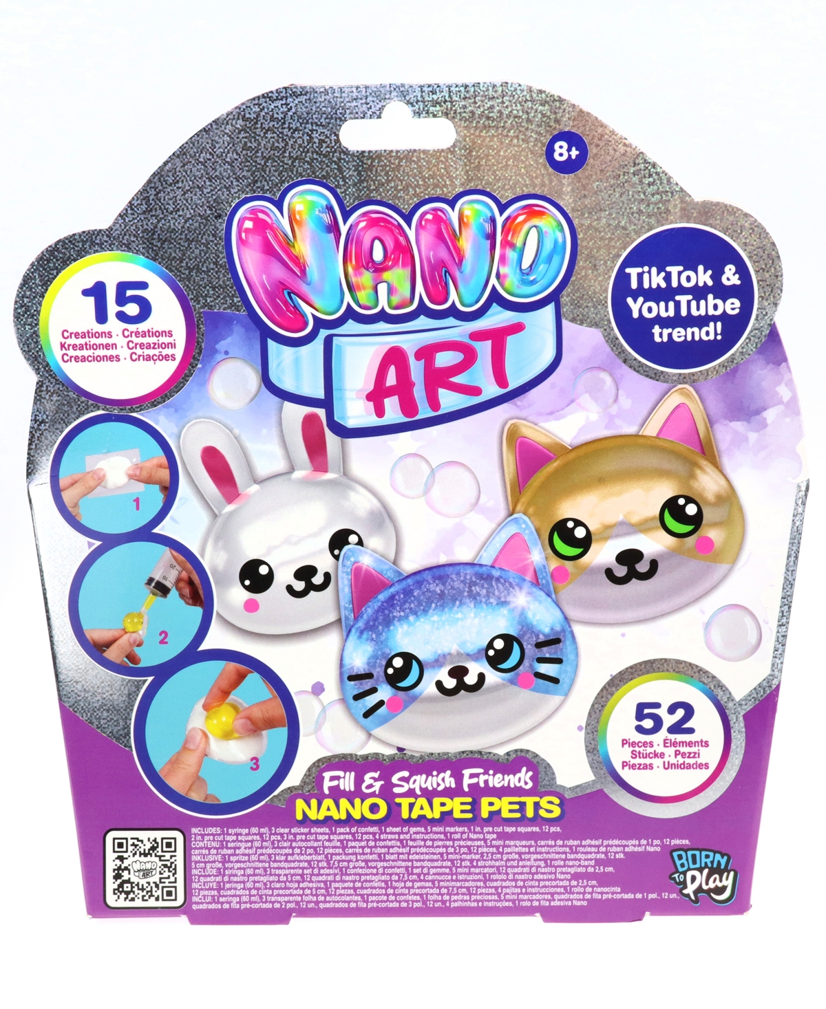 Click here for Born To Play Nano Art Fill & Squish Friends Nano T... prices