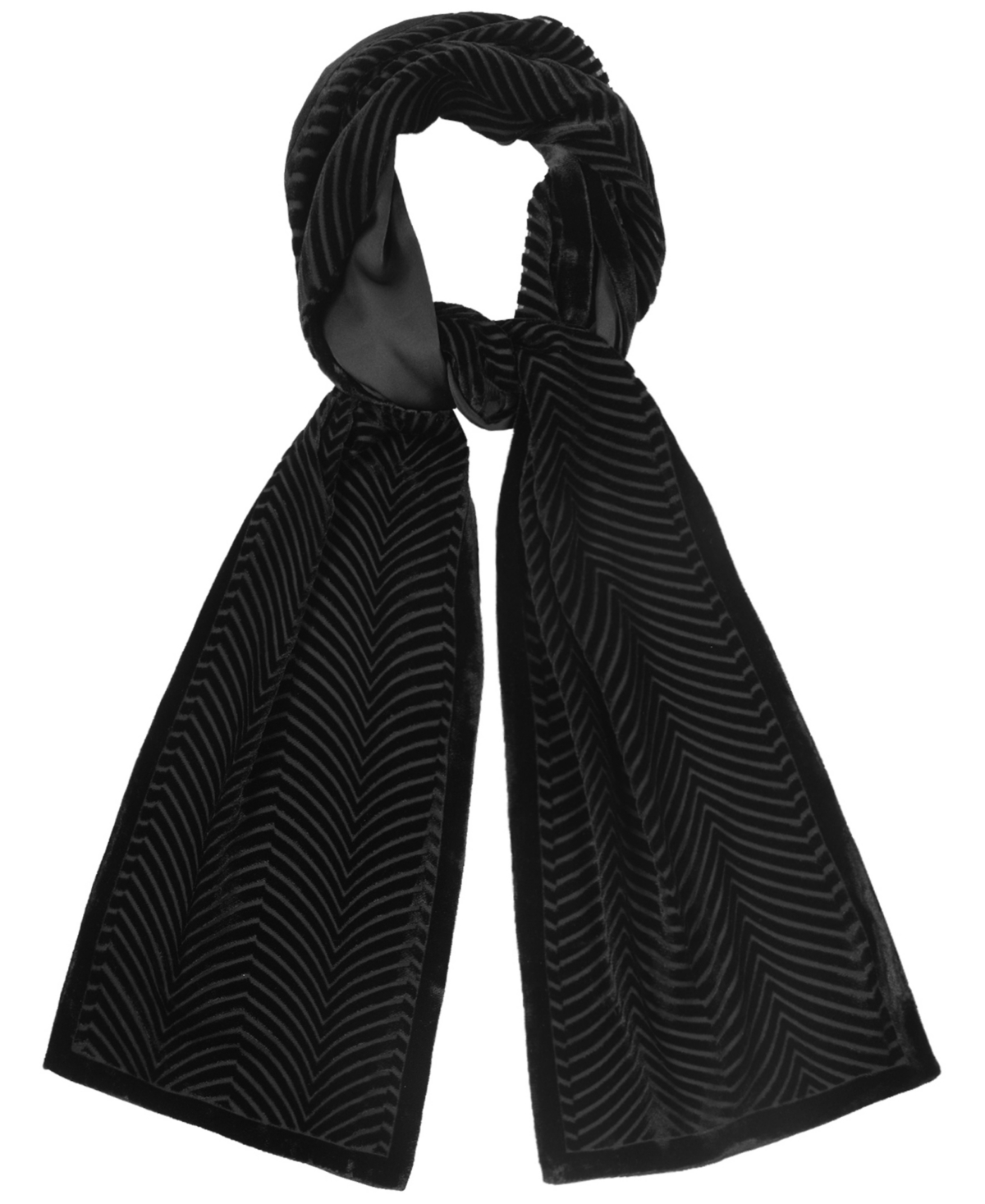 Click here for Lauren Ralph Lauren Velvet Burnout Oblong Scarf -... prices