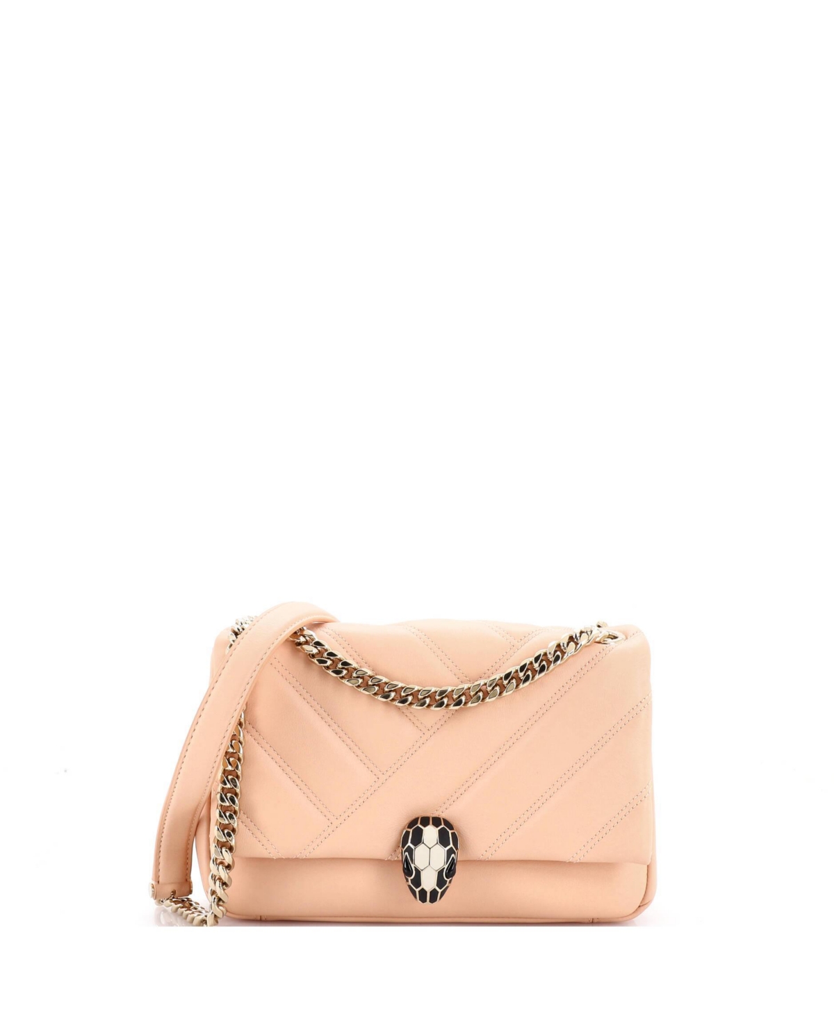 Click here for Pre-Owned Bvlgari Small Serpenti Cabochon Shoulder... prices