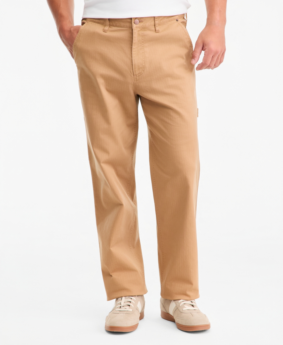 Click here for Sun + Stone Mens Duke Straight-Leg Carpenter Pants... prices