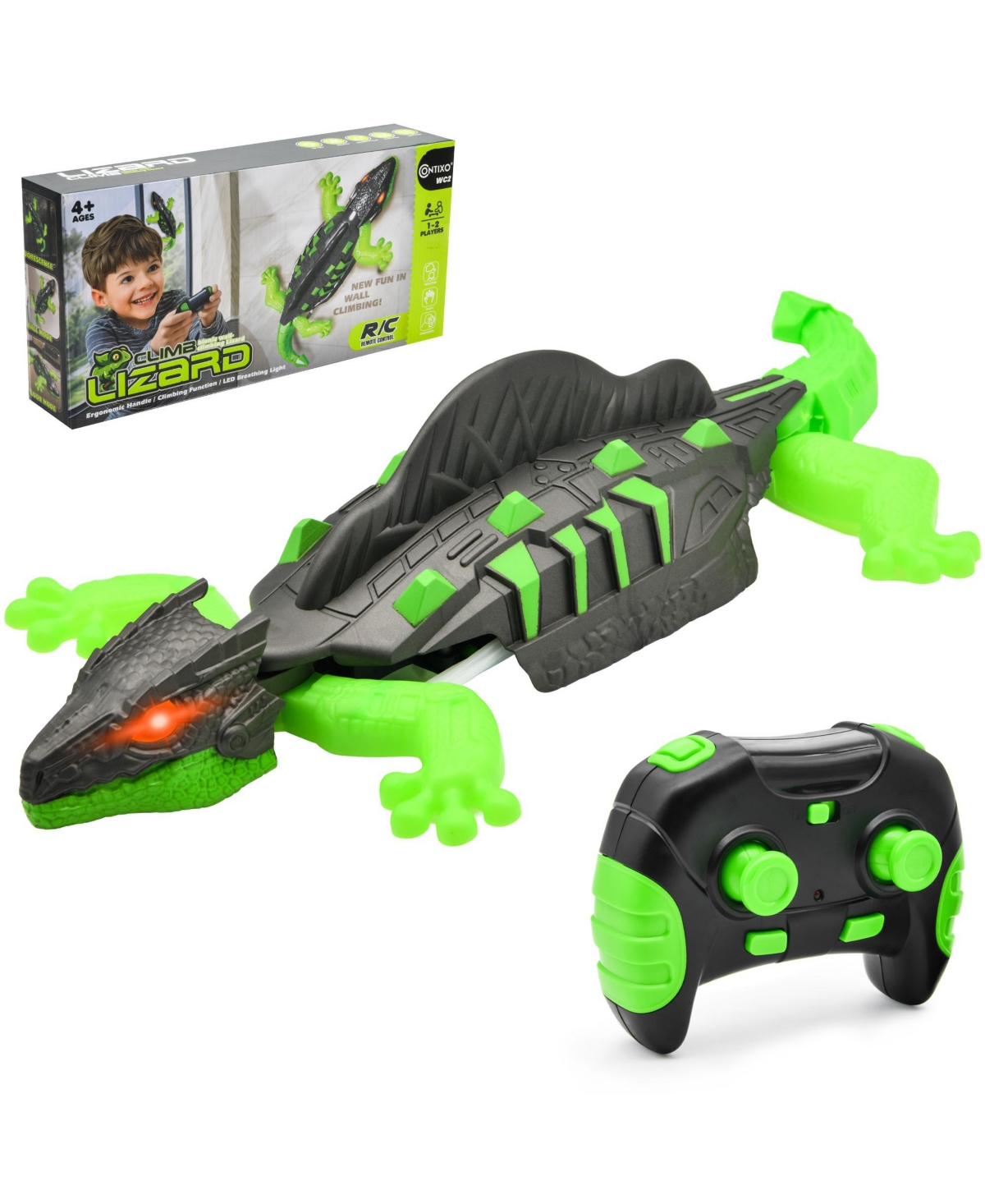 Click here for Contixo Wall Climbing Rc Gecko with Glow-in-the-Da... prices